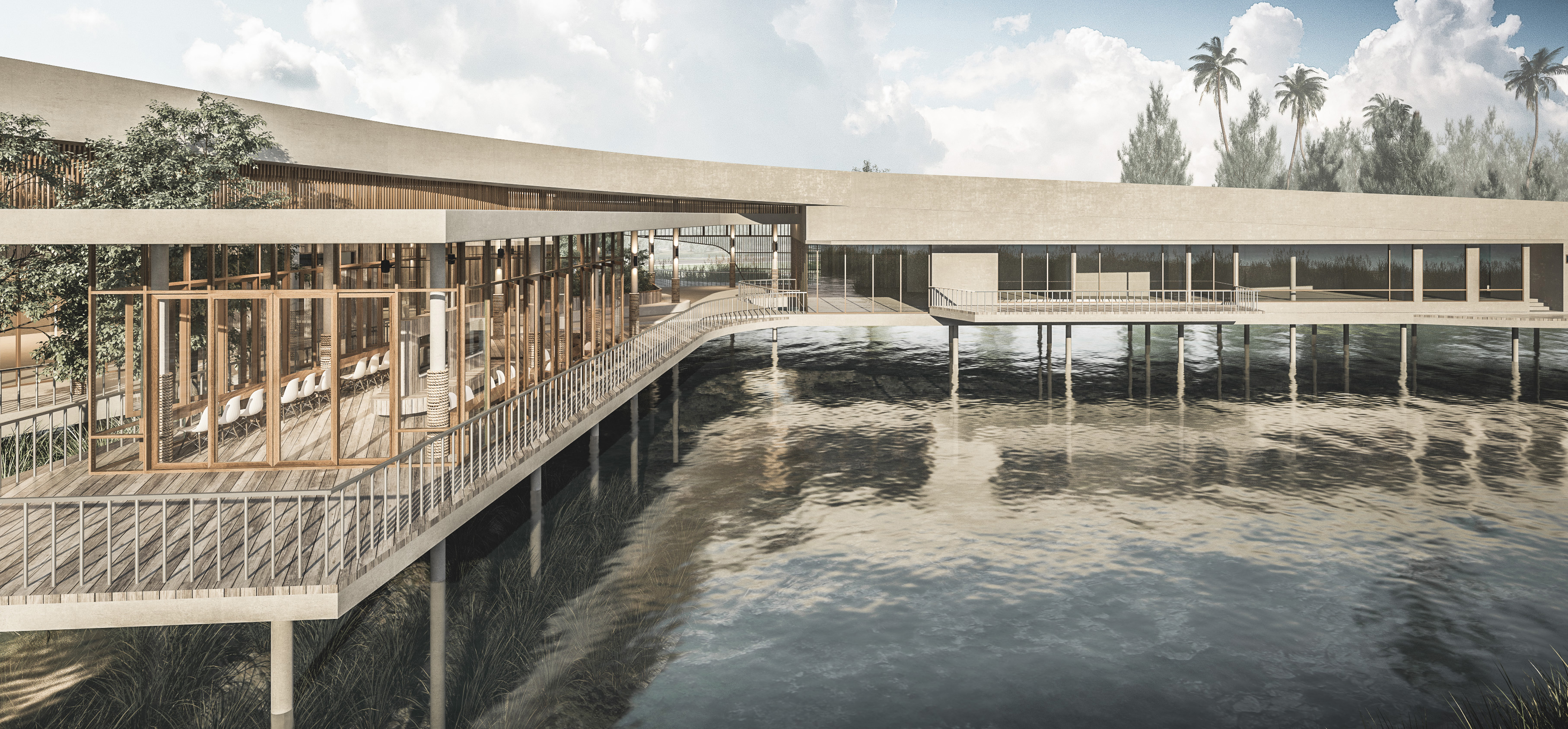 Pak Phanang Wind Park Community Center by Vaslab Architecture - Architizer