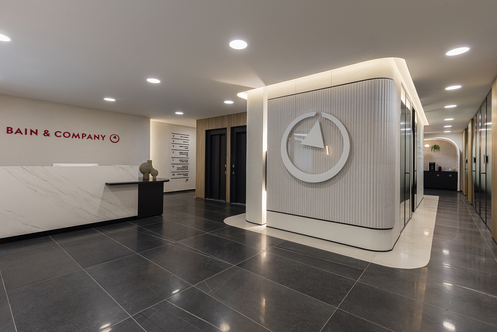 Bain & Company HQ Offices by A&M ARCHITECTS - Architizer