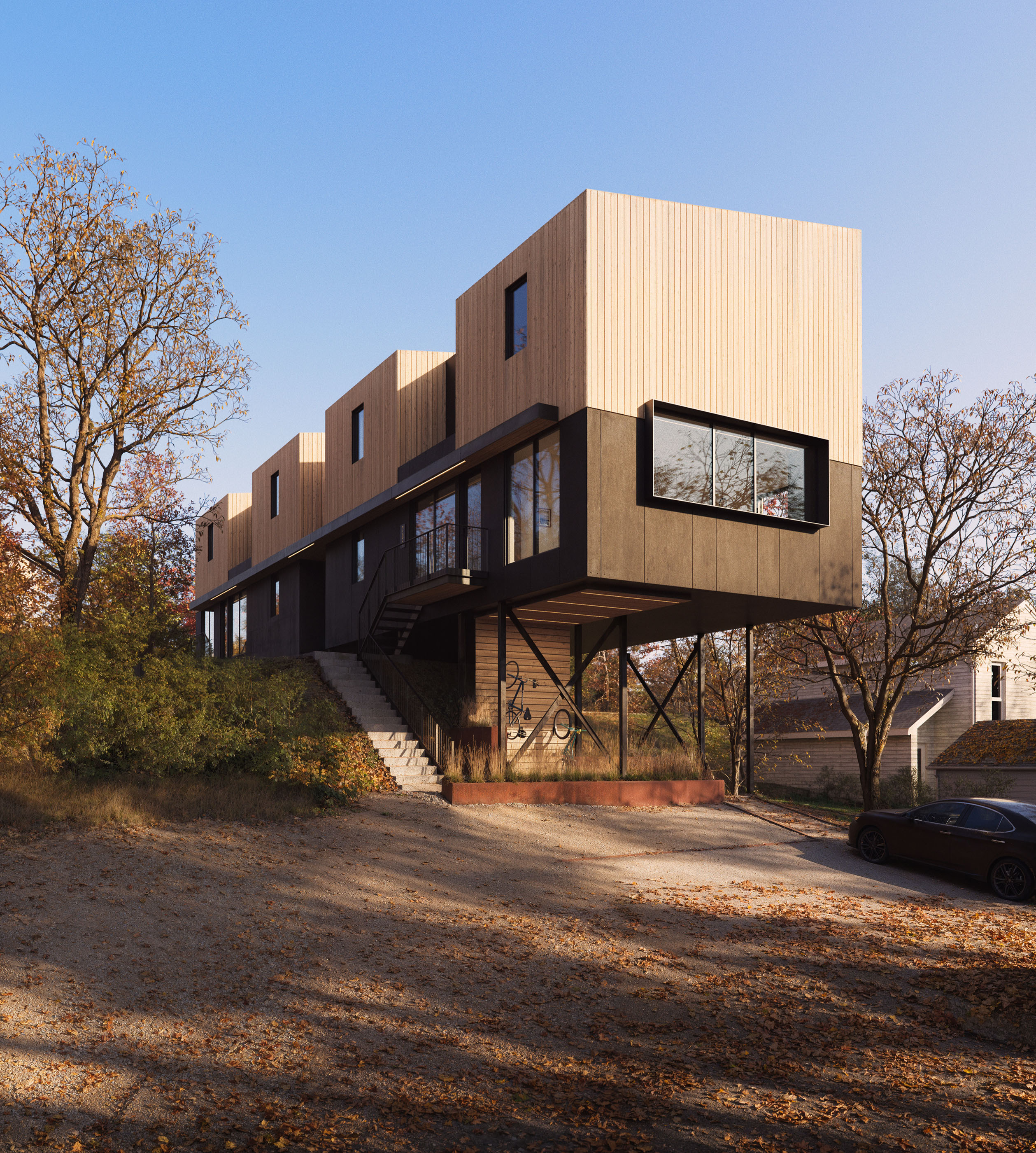 Little Mod Housing Development by NOMINN — Minneapolis, MN - Architizer
