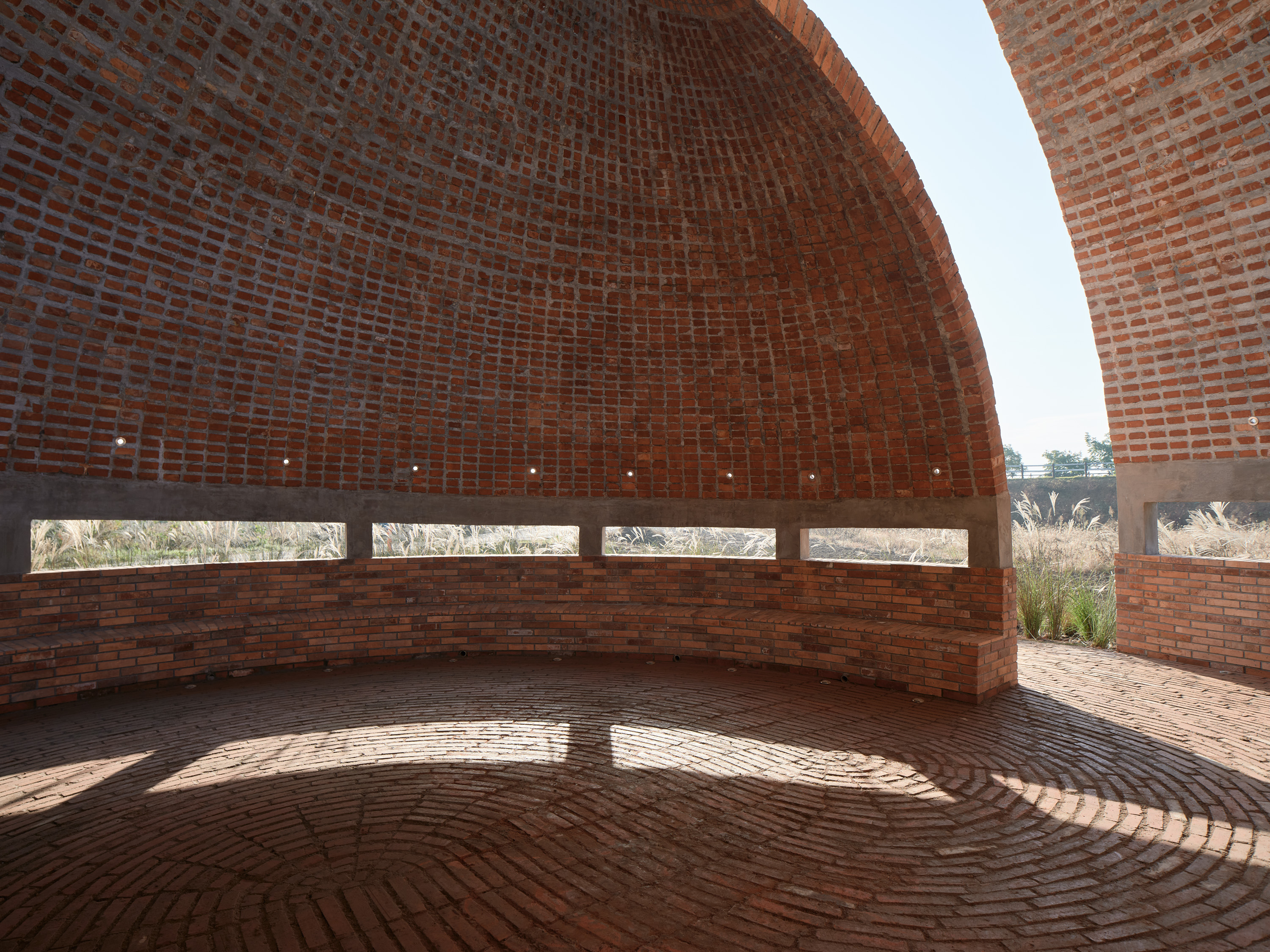 Twisted Brick Shell Concept Library by HCCH Studio - Architizer