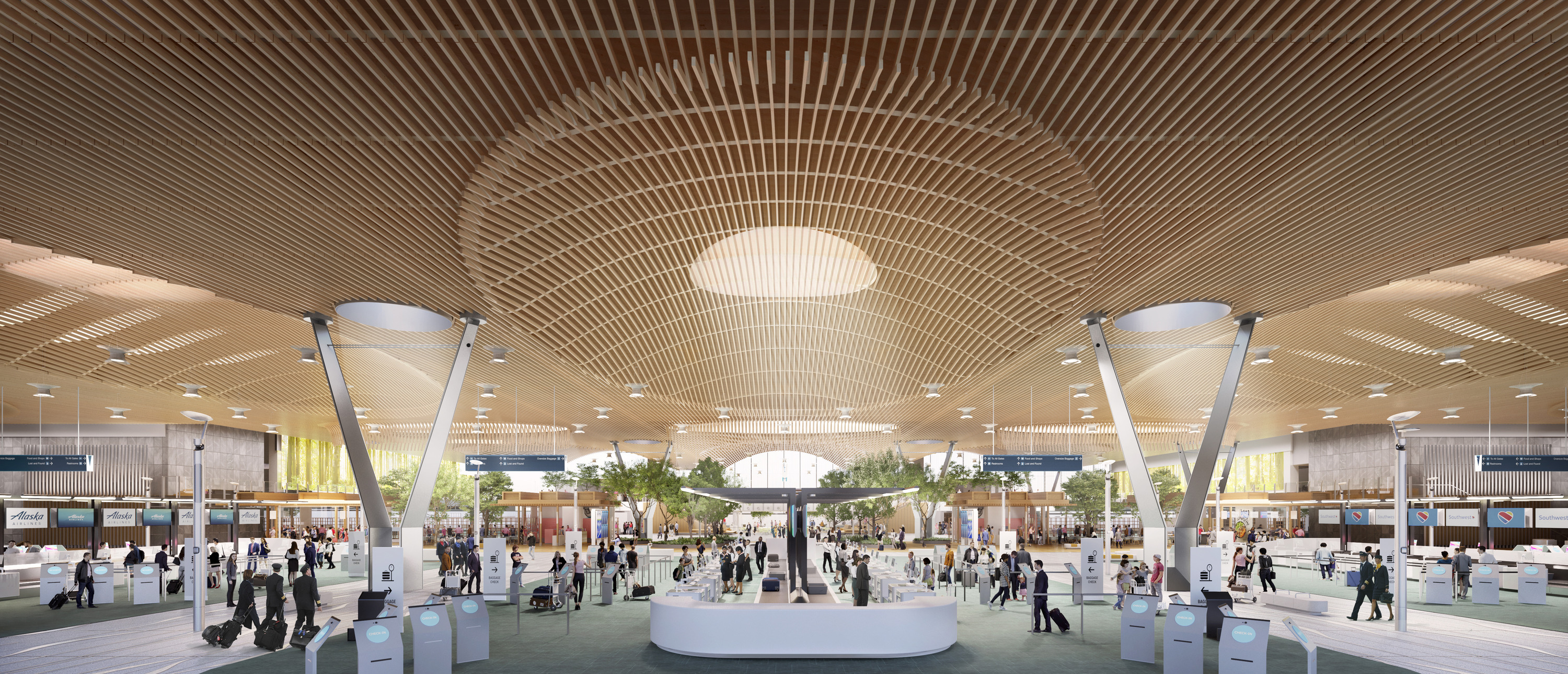 Portland International Airport Main Terminal Expansion by ZGF ...