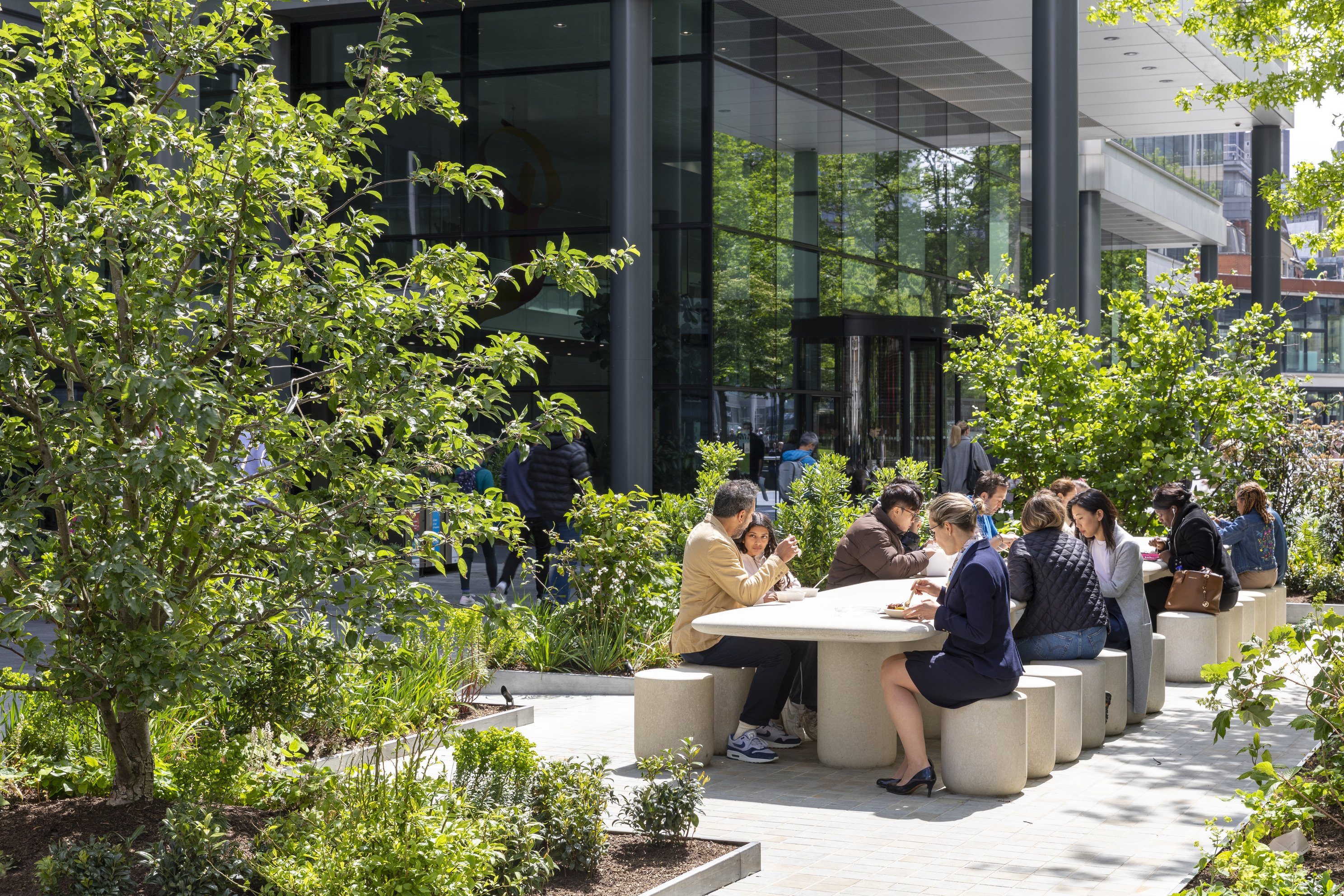 Bishops Square Gardens by Foster + Partners - Architizer