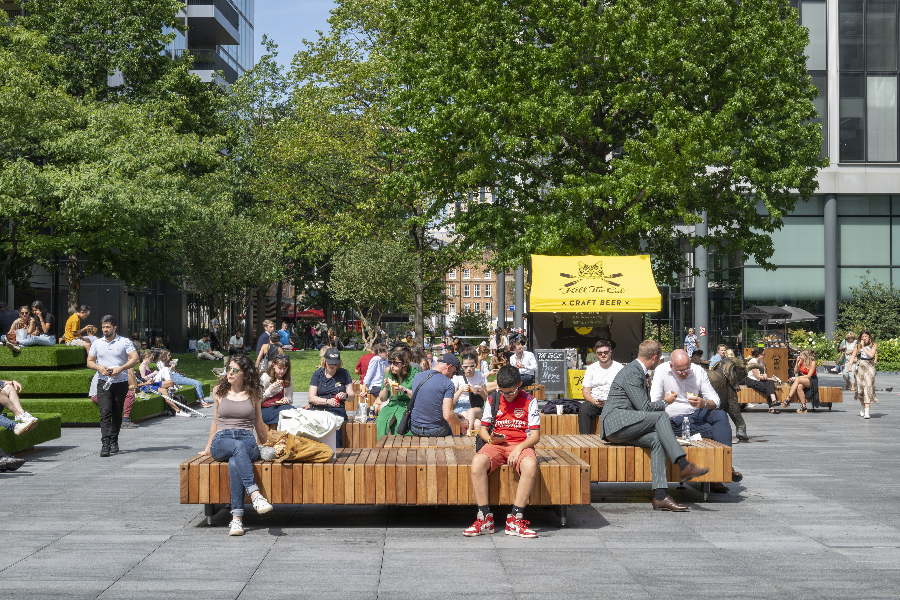 Bishops Square Gardens by Foster + Partners - Architizer