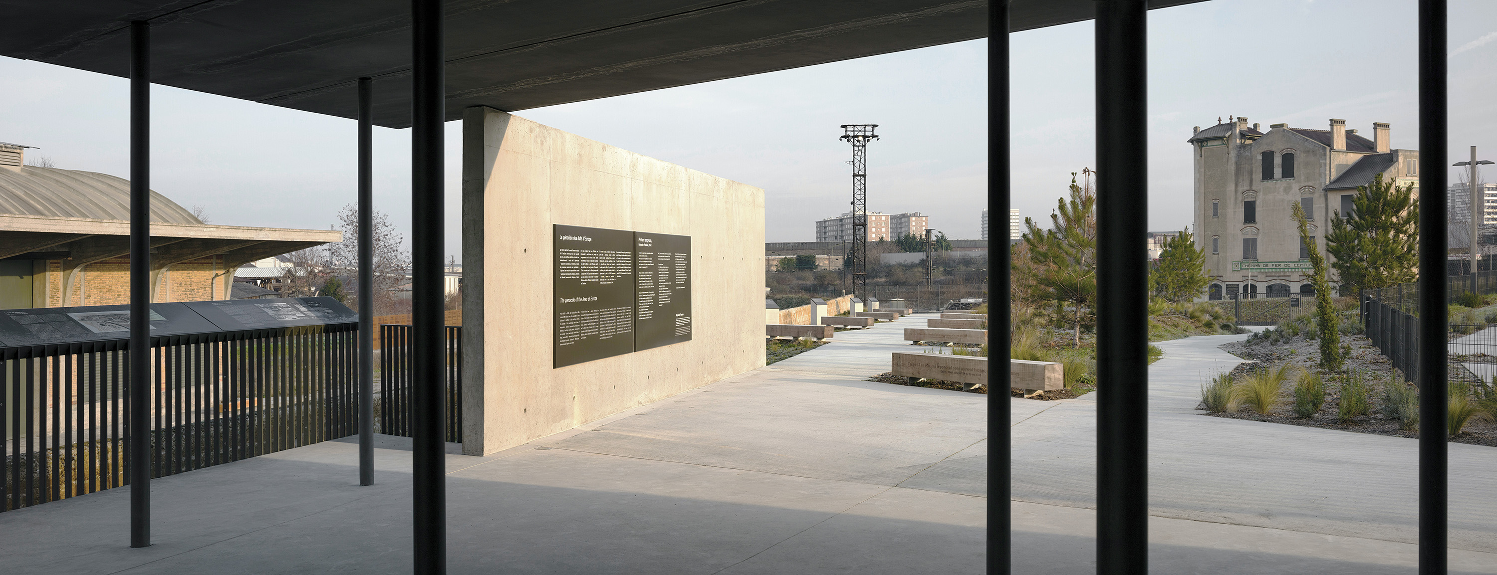 Former deportation station of Bobigny by OKRA landscape architects ...