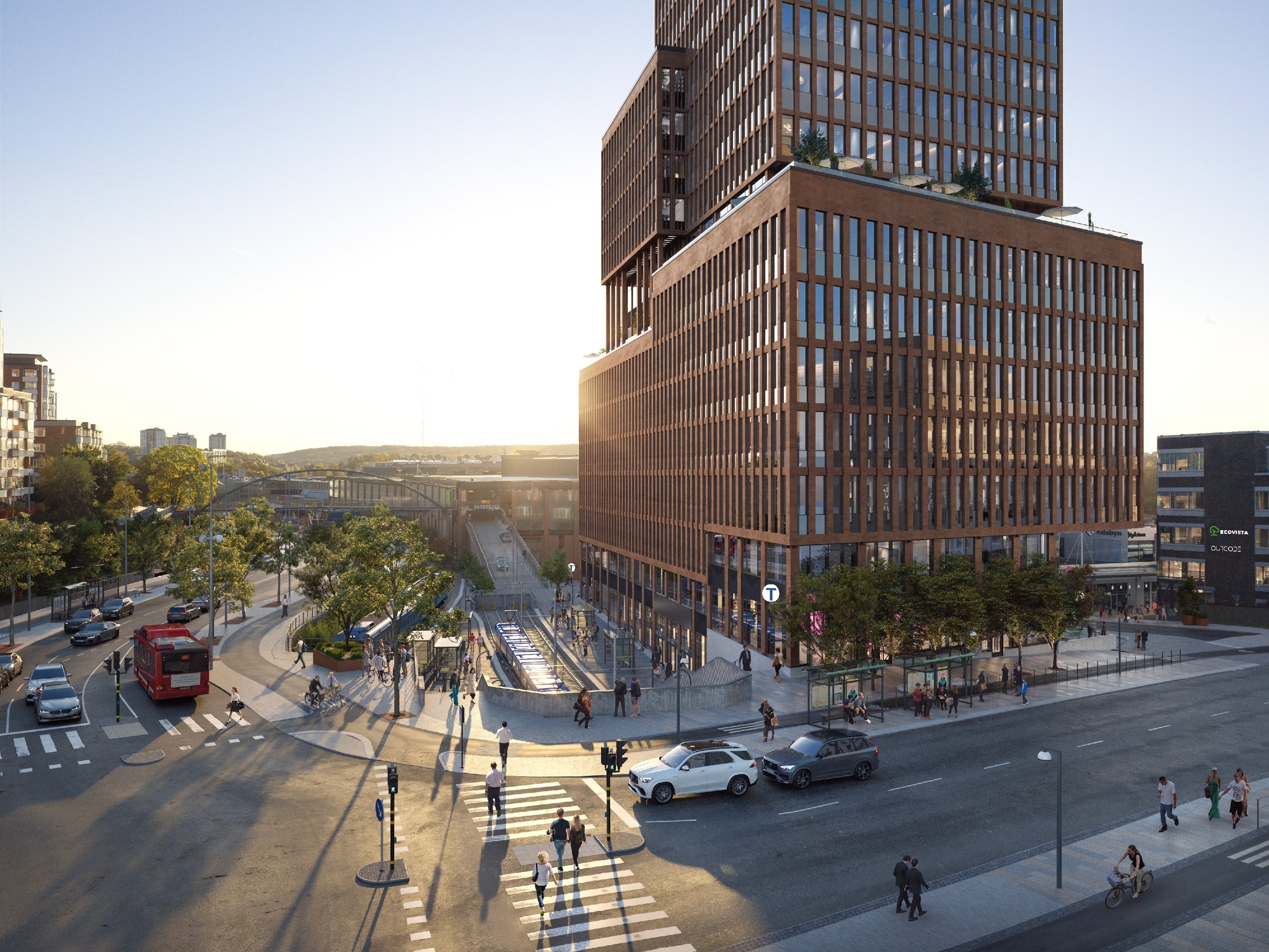 Sickla station house by Kanozi Arkitekter - Architizer