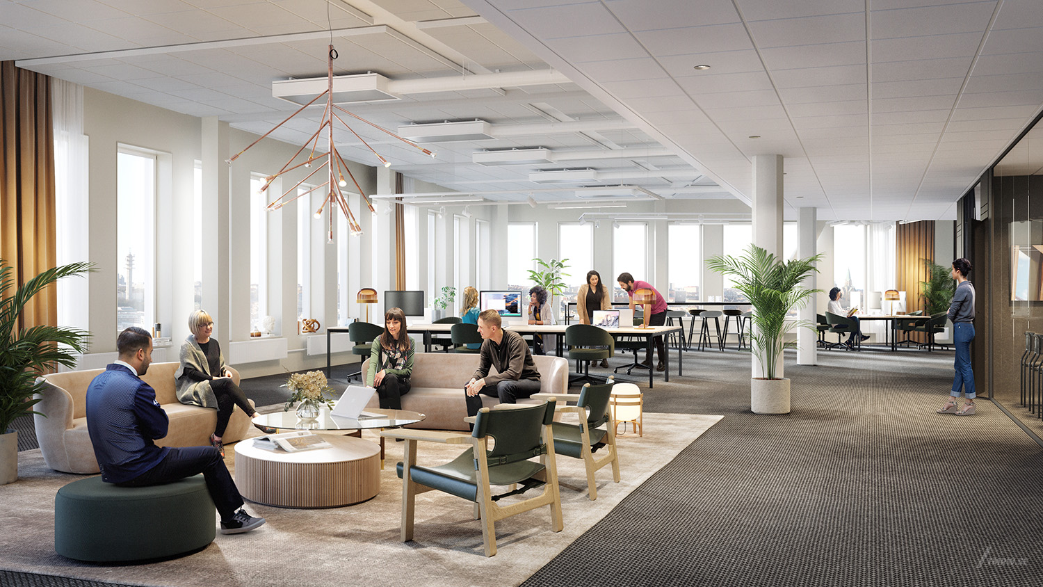 Sickla Central by Kanozi Arkitekter - Architizer
