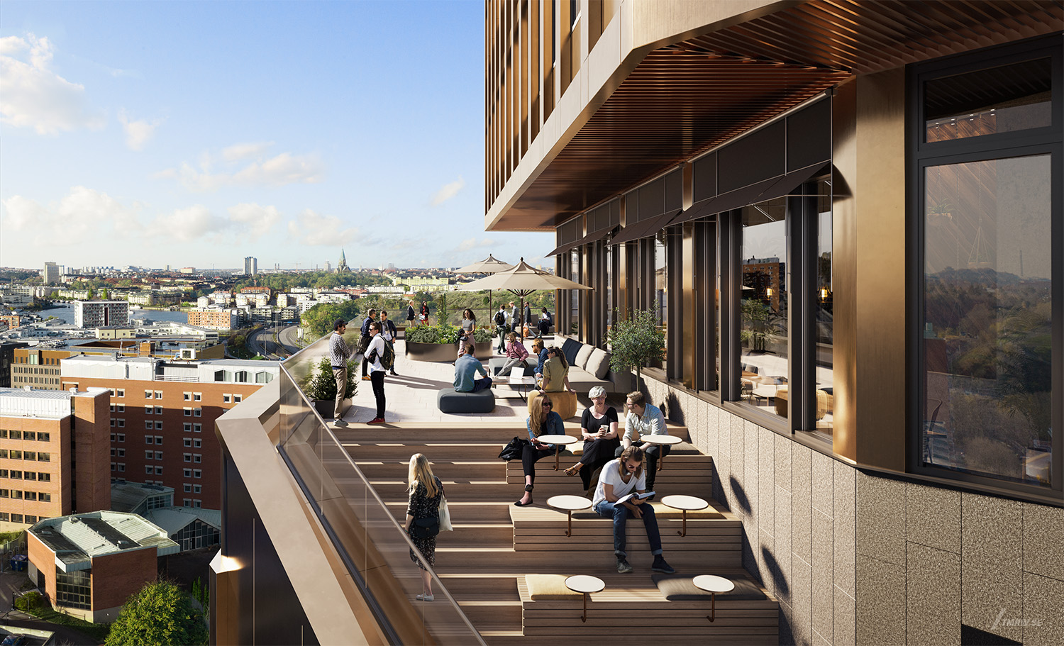 Sickla station house by Kanozi Arkitekter - Architizer