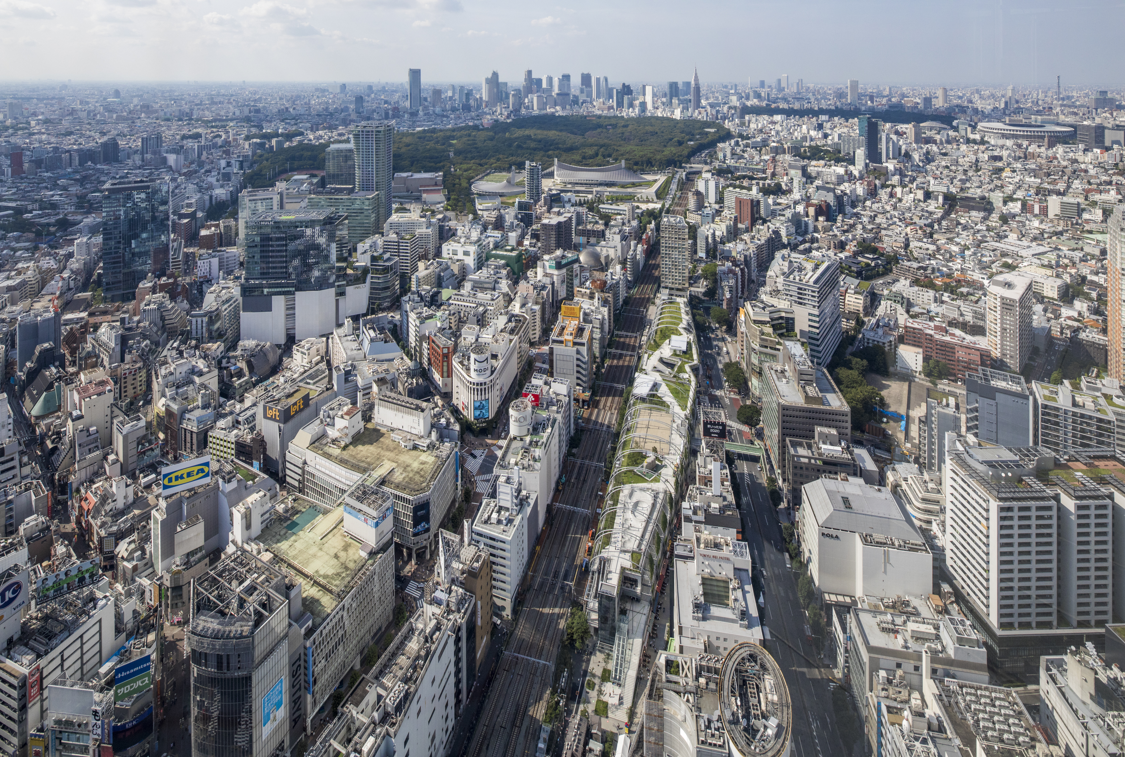 Idea 3921517: Miyashita Park by NIKKEN SEKKEI LTD in Japan - Architizer