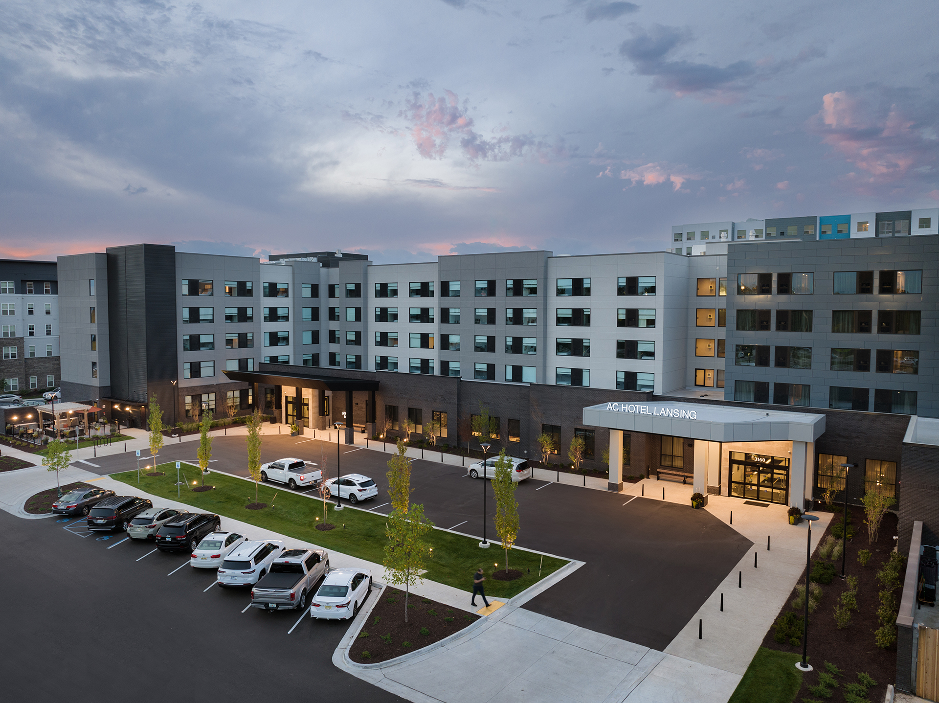 Dual-Branded Hotel: AC Hotel and Hyatt House by Meyers+Associates ...