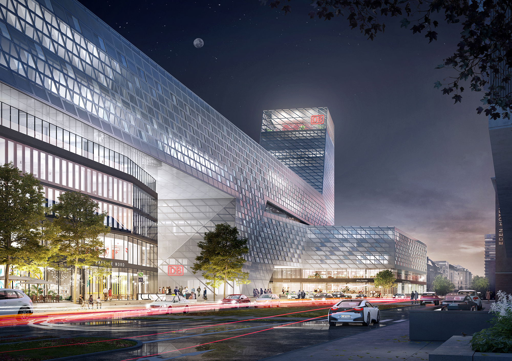 New Central Station Munich by Auer Weber - Architizer