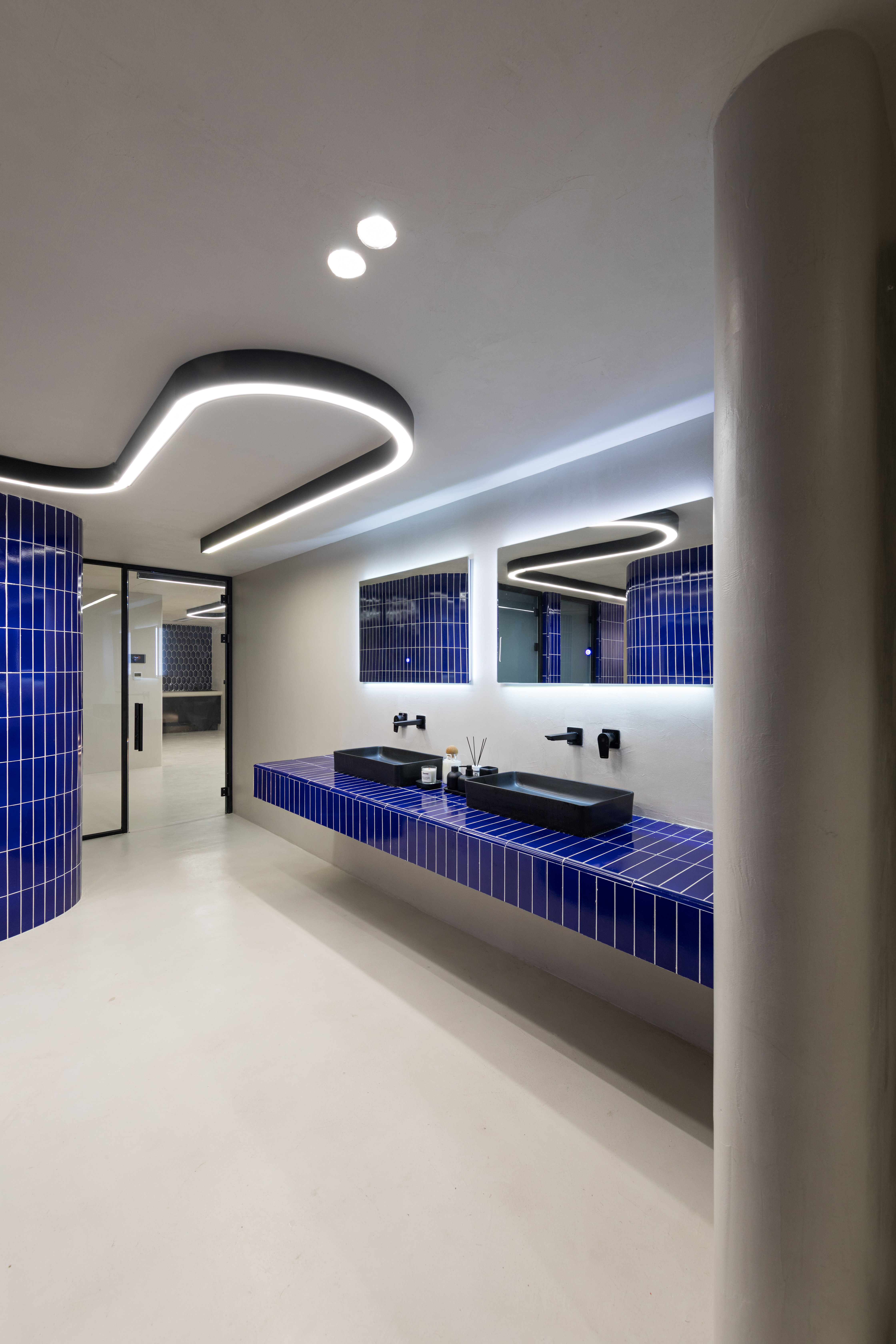 The Blue Line Apartment by Asooarch Company - Architizer