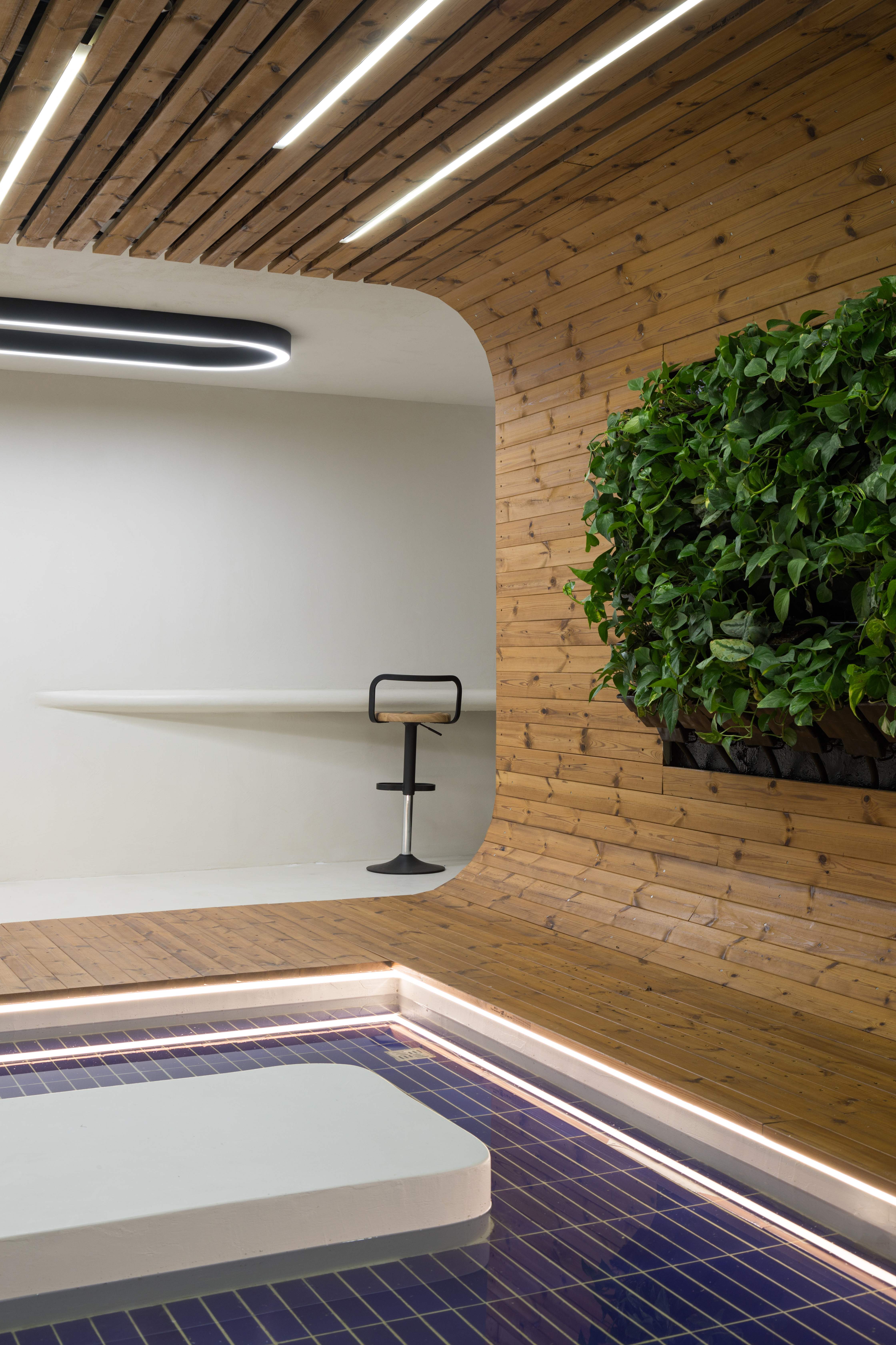 The Blue Line Apartment by Asooarch Company - Architizer