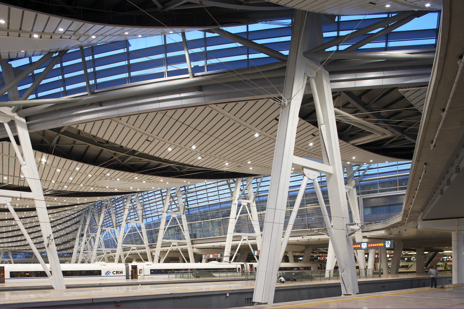 Beijing South Railway Station by Farrells - Architizer