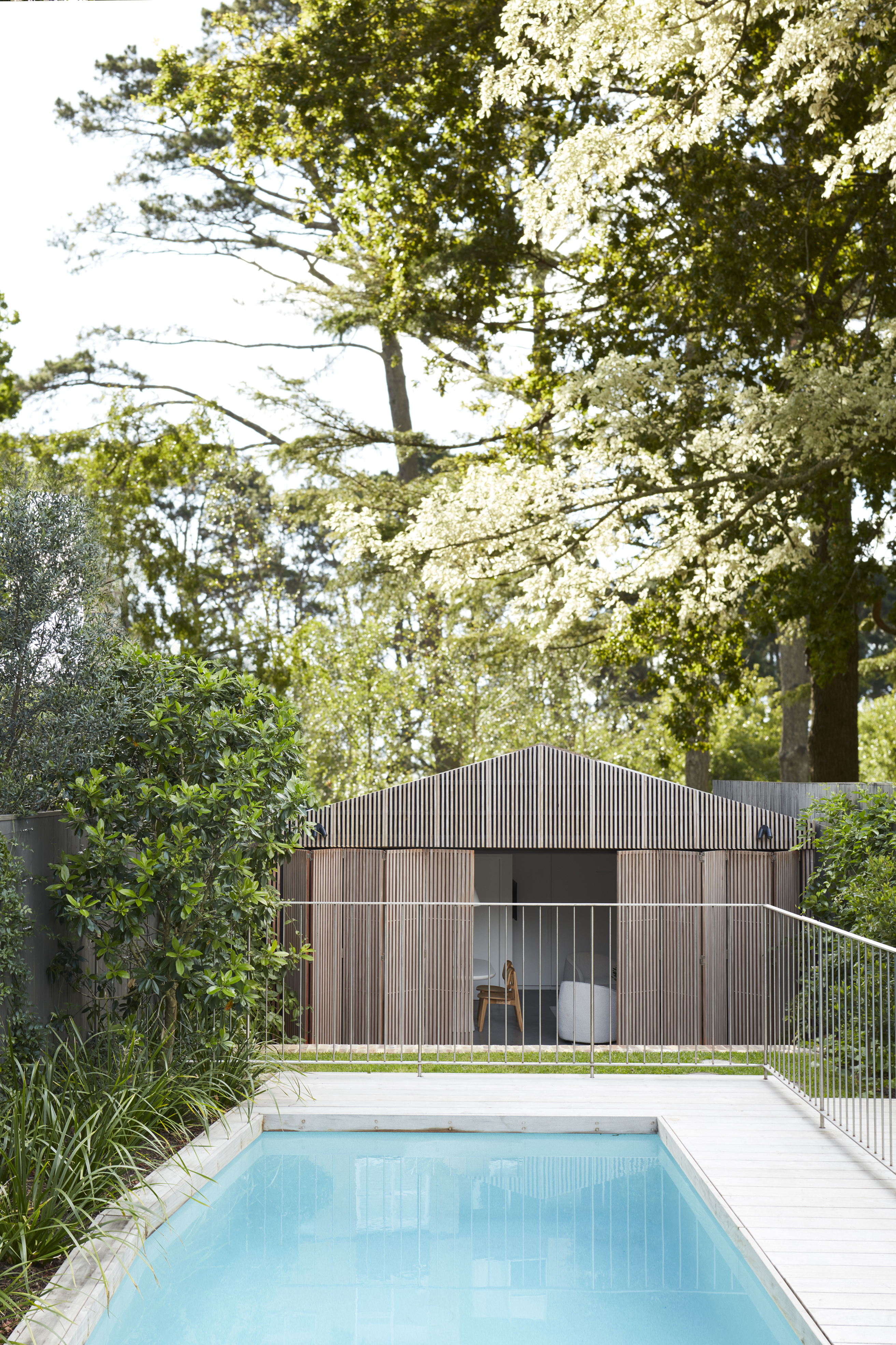 pool house by buckandsimple - Architizer