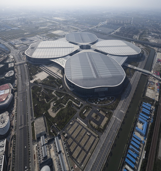 National Exhibition and Convention Center (Shanghai) by Architectural ...