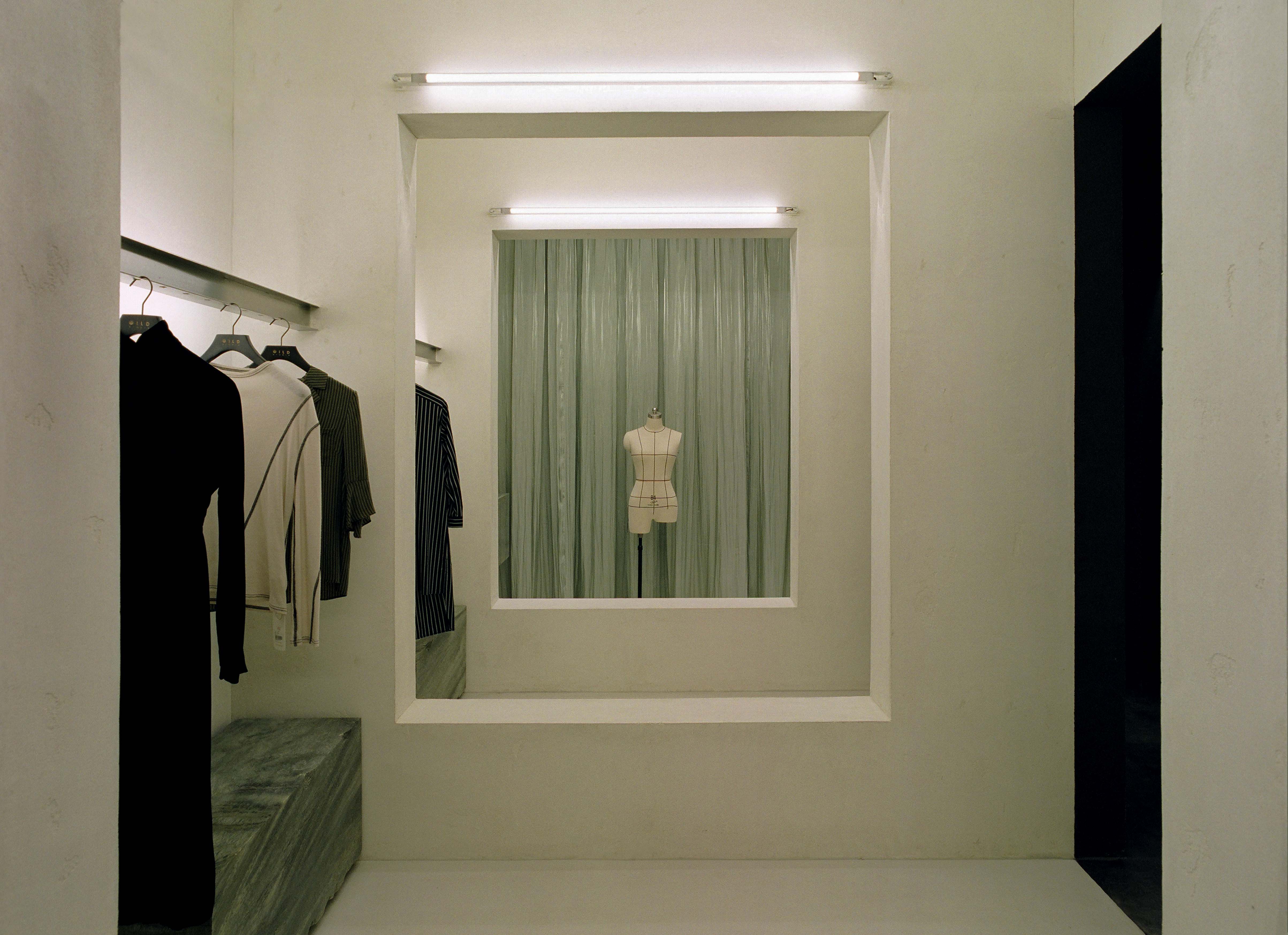 Wild Studio fashion store by Offhand Practice - Architizer