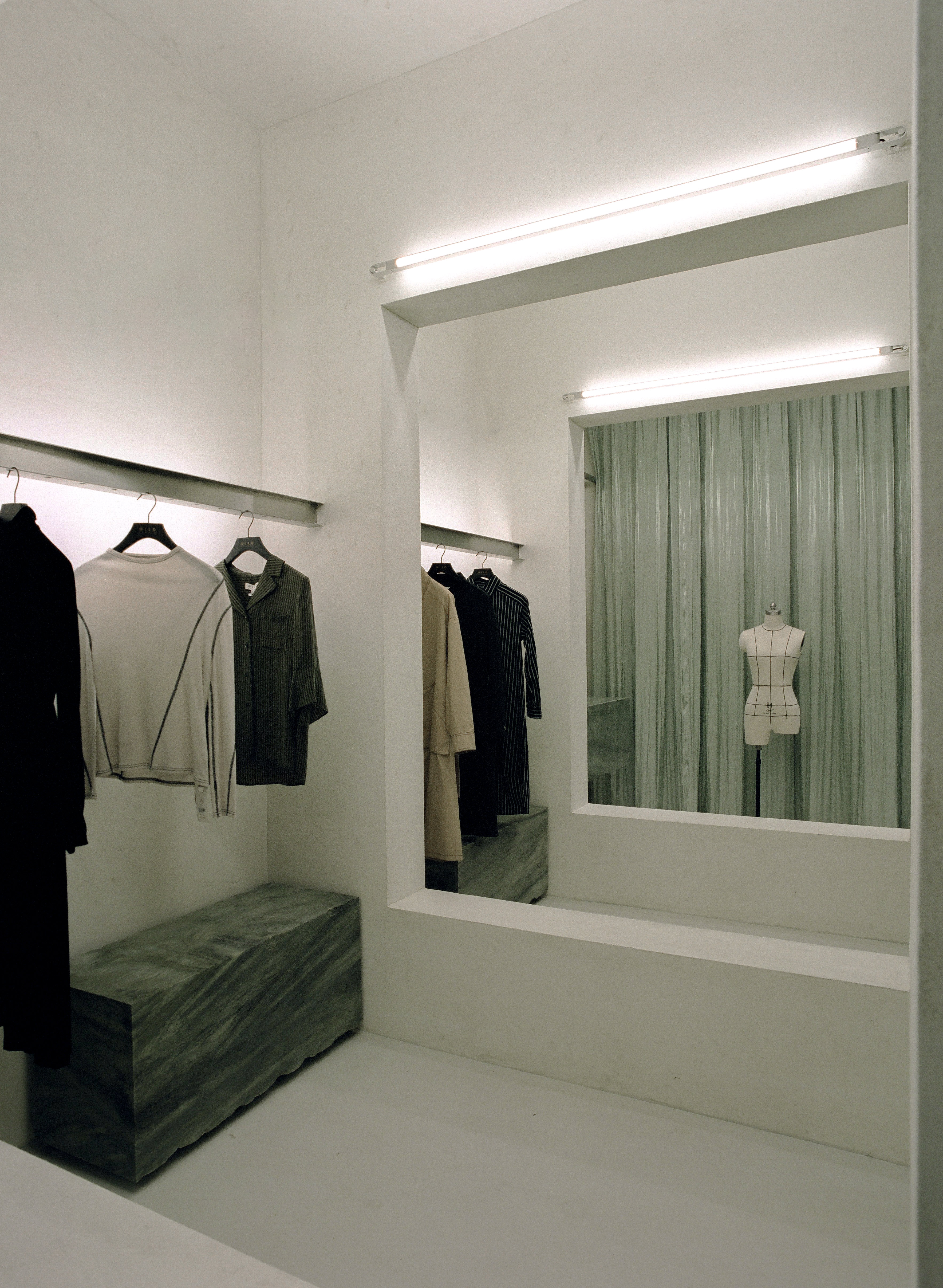 Wild Studio fashion store by Offhand Practice - Architizer