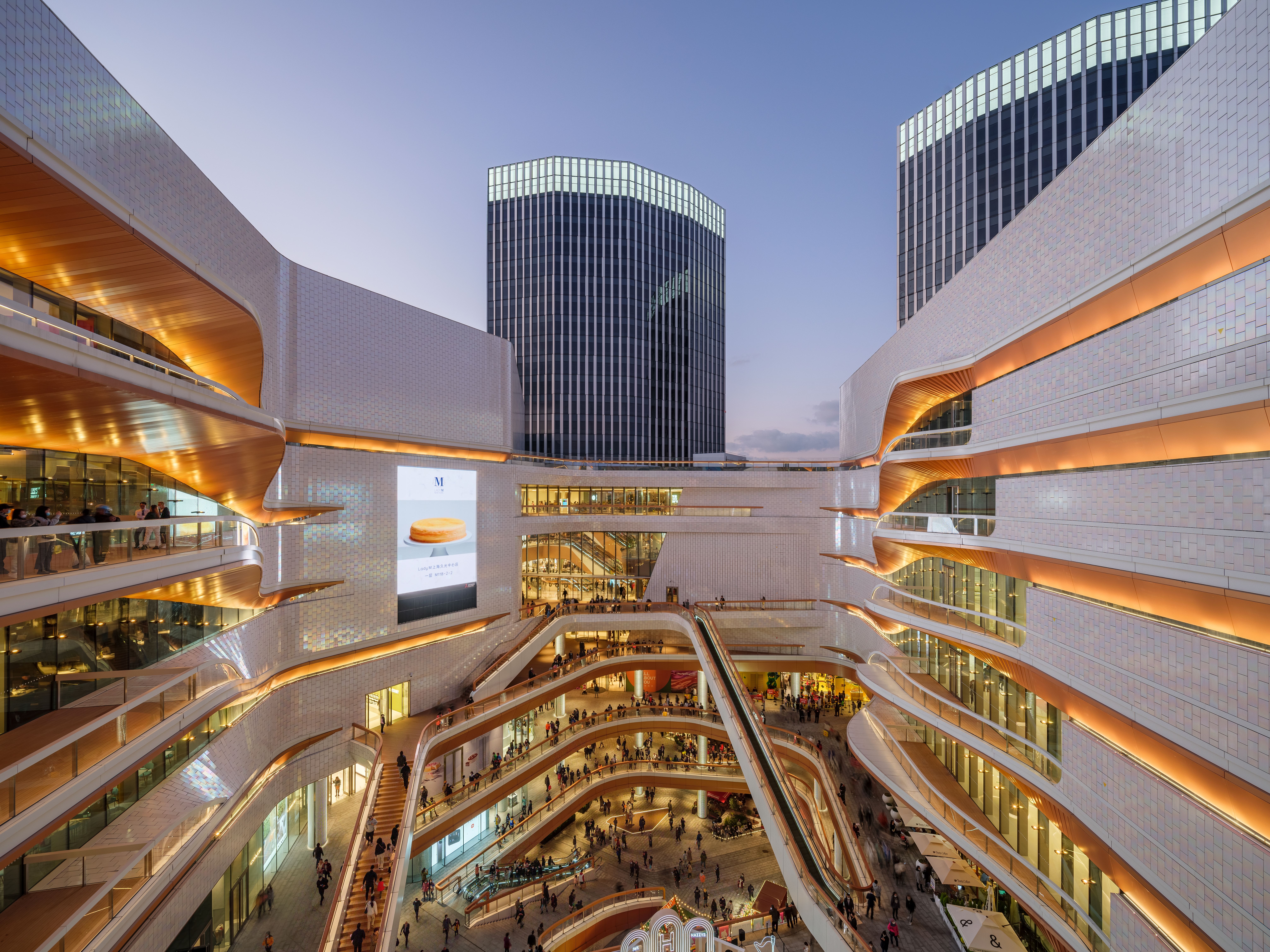 Shanghai jiuguang center by NIHON SEKKEI, INC. - Architizer
