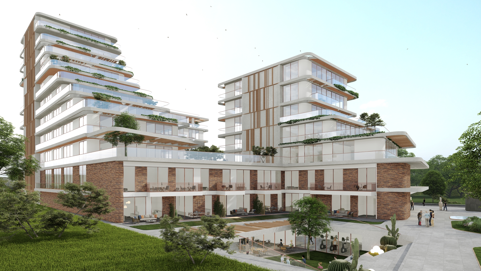 Yaşamkent Mixed-Use Hotel and Residence by Aura Design Studio - Architizer