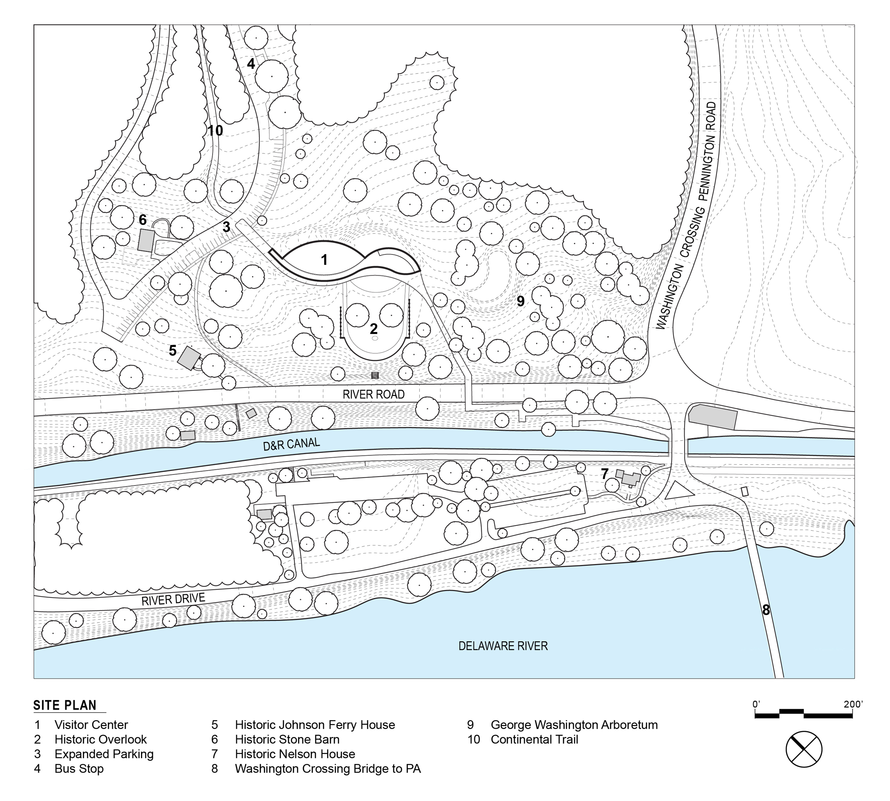 Washington Crossing State Park Visitor Center and Museum by ikon.5 ...