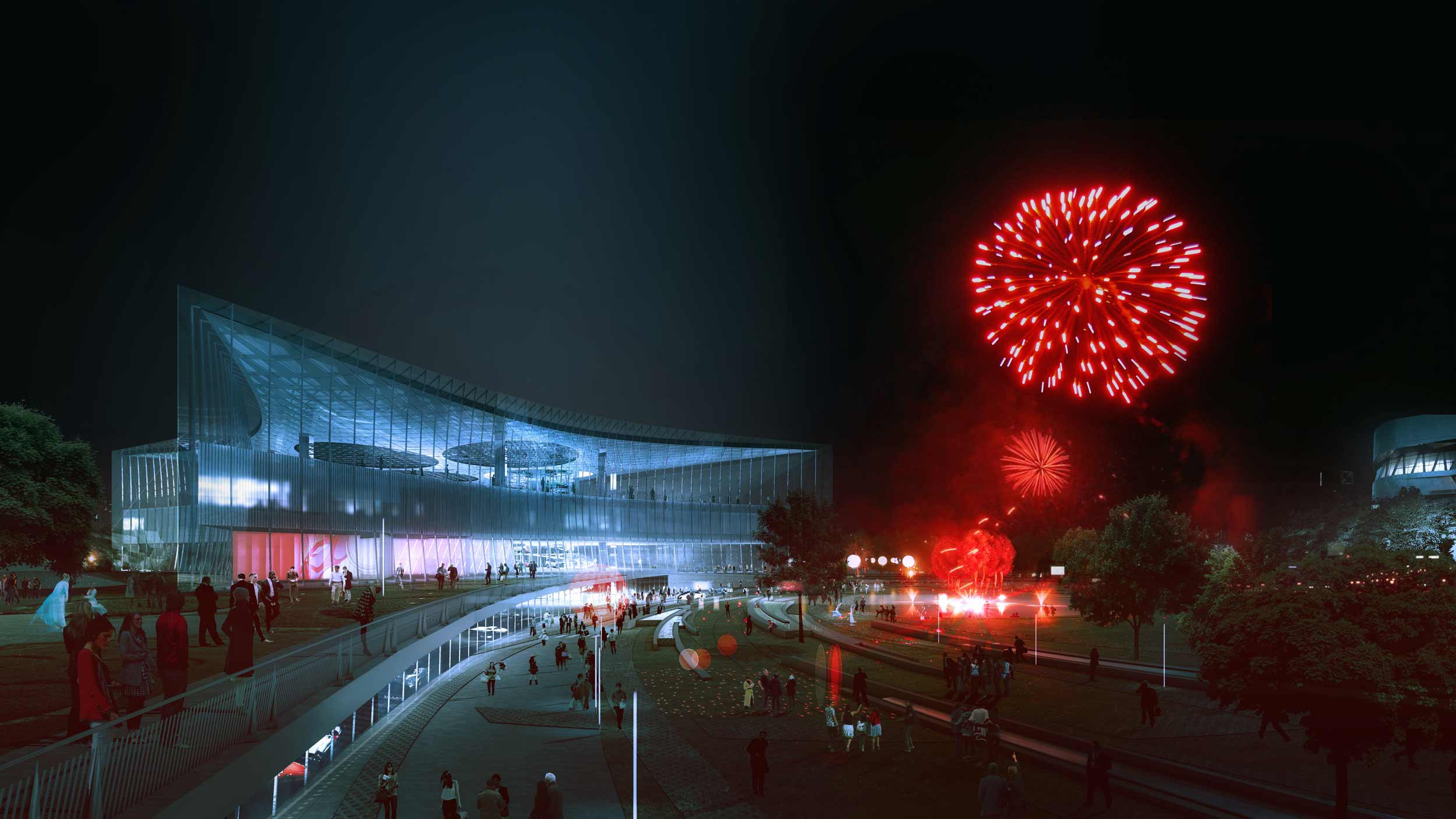 Mercedes-Benz Future Lab & Campus Extension by REX - Architizer