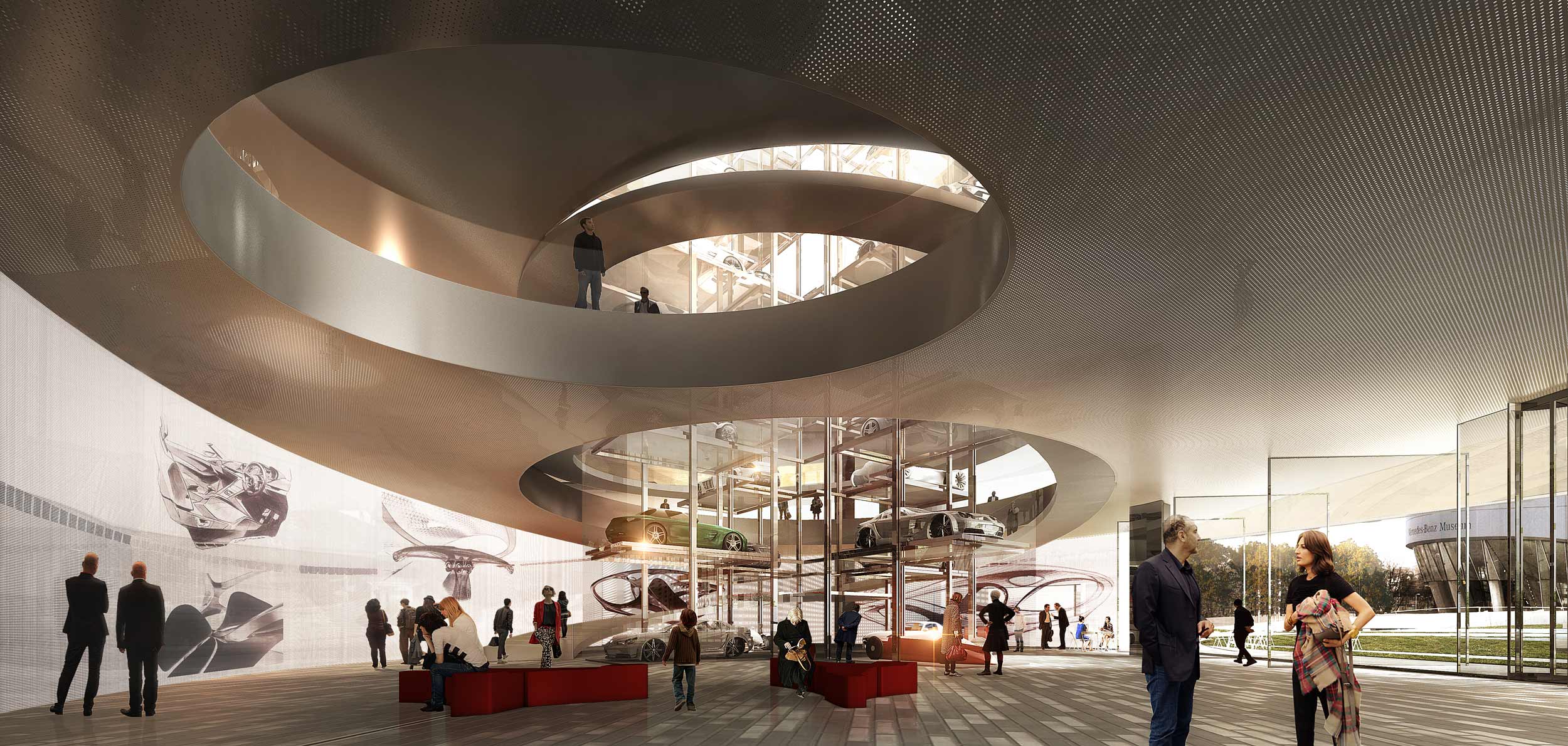 Mercedes-Benz Future Lab & Campus Extension by REX - Architizer