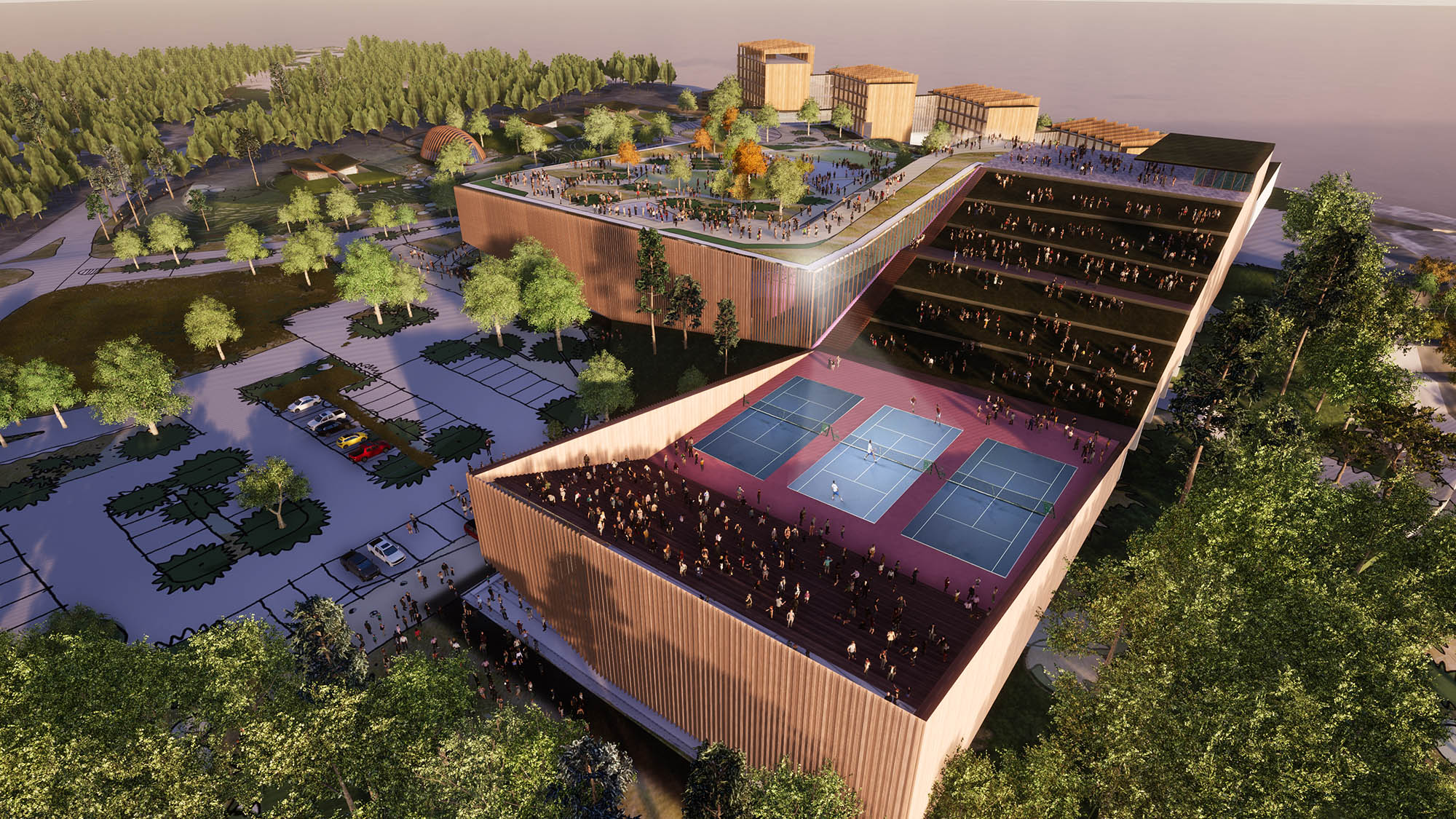 Shinnecock Resort Development by Danny Forster & Architecture - Architizer