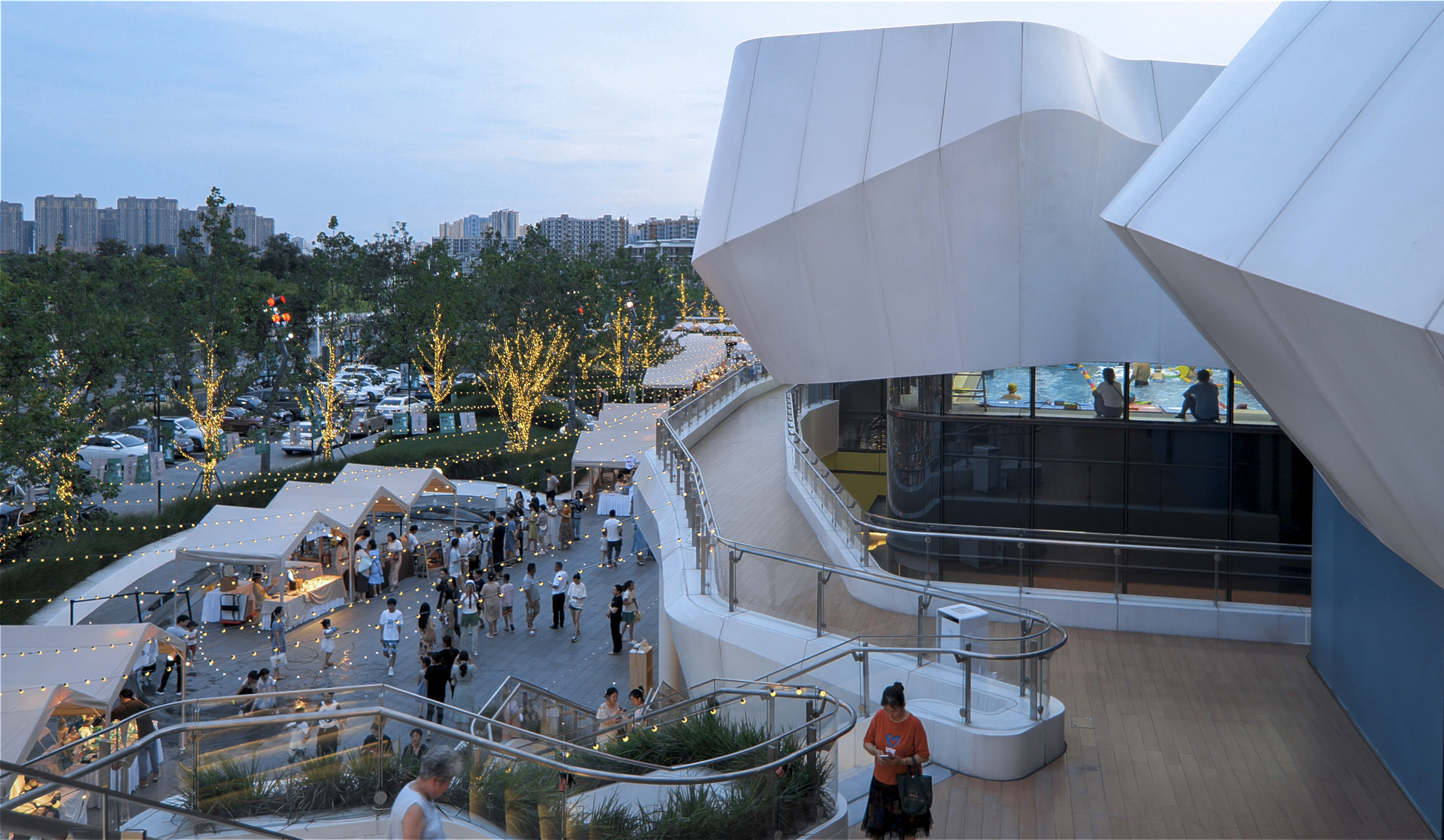 The floating pier commercial by SPARK - Architizer