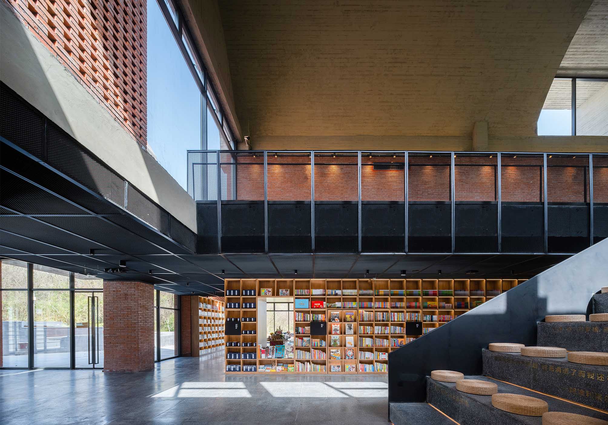 Tangshan Quarry Bookstore of Librairie Avant-garde by Art+Zen ...