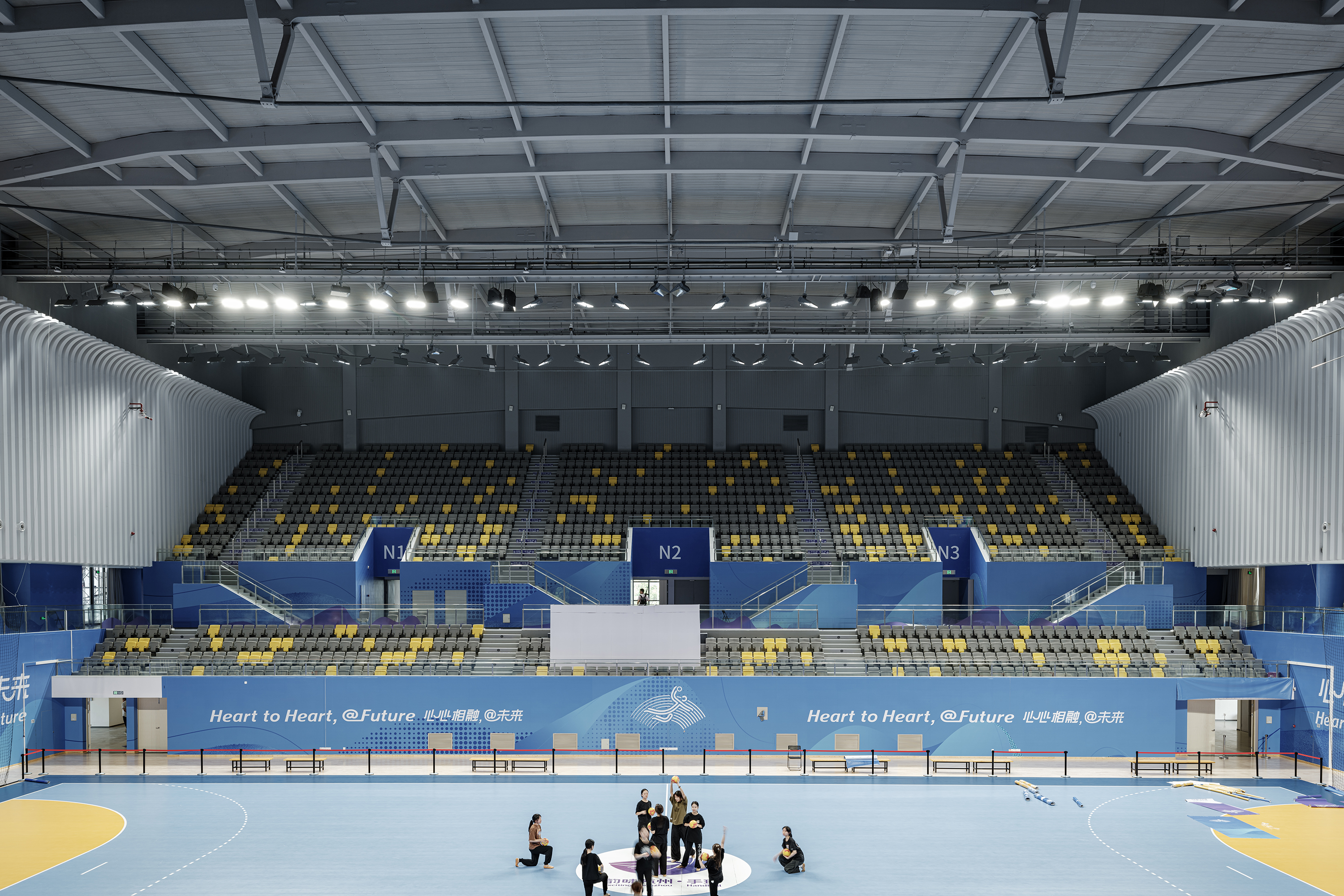 Zhejiang Normal University Xiaoshan Campus Gymnasium (Asian Games ...
