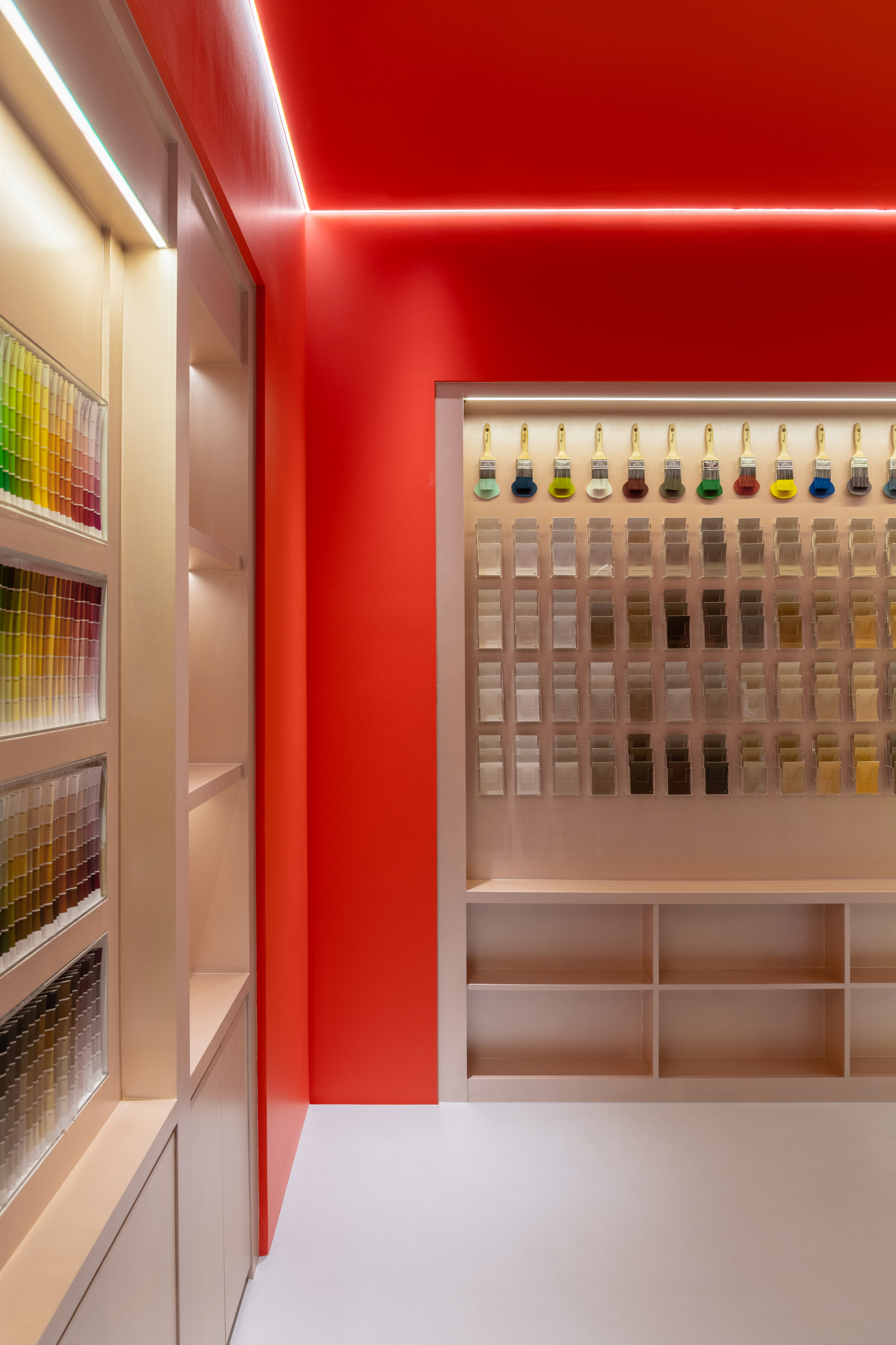 Choimer paint retail store by LZA - Architizer