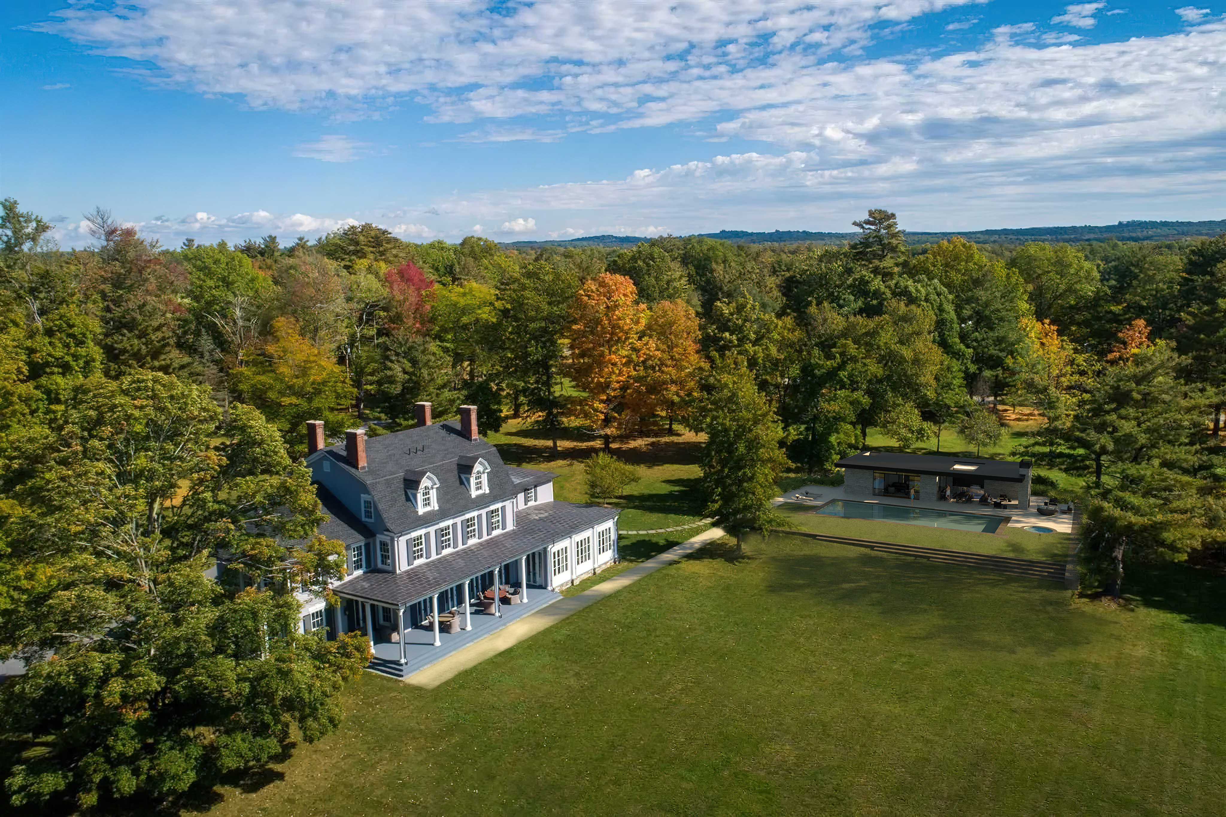 Hudson River Residence Pool House by gne Architecture - Architizer