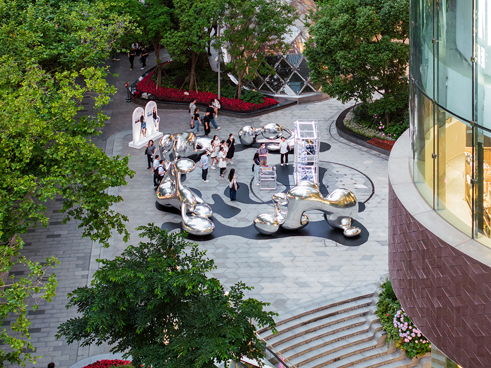 Formlessness in Xintiandi Plaza by LZA - Architizer