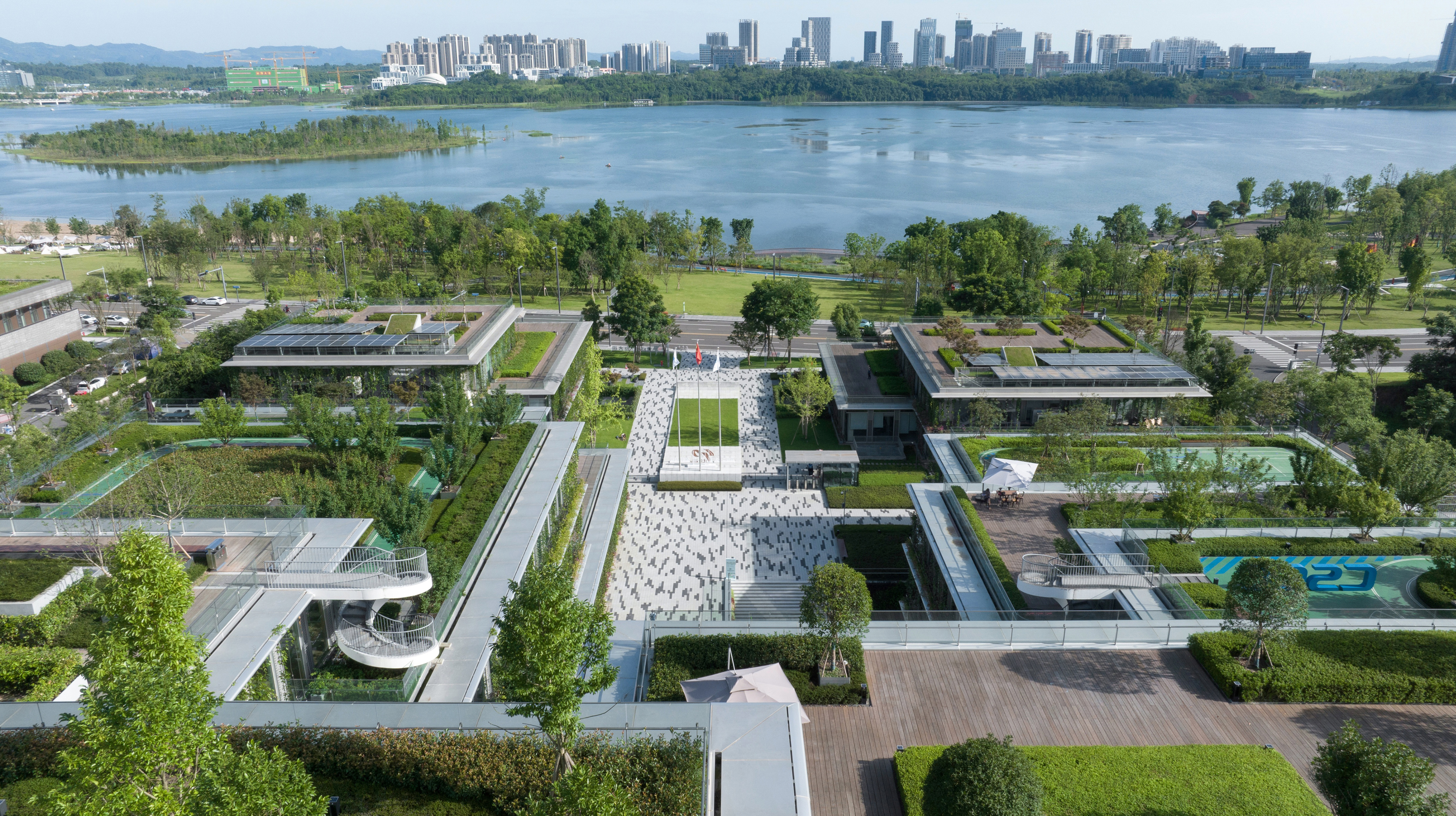 Green Module: Lakeside Headquarters by CSWADI - Architizer