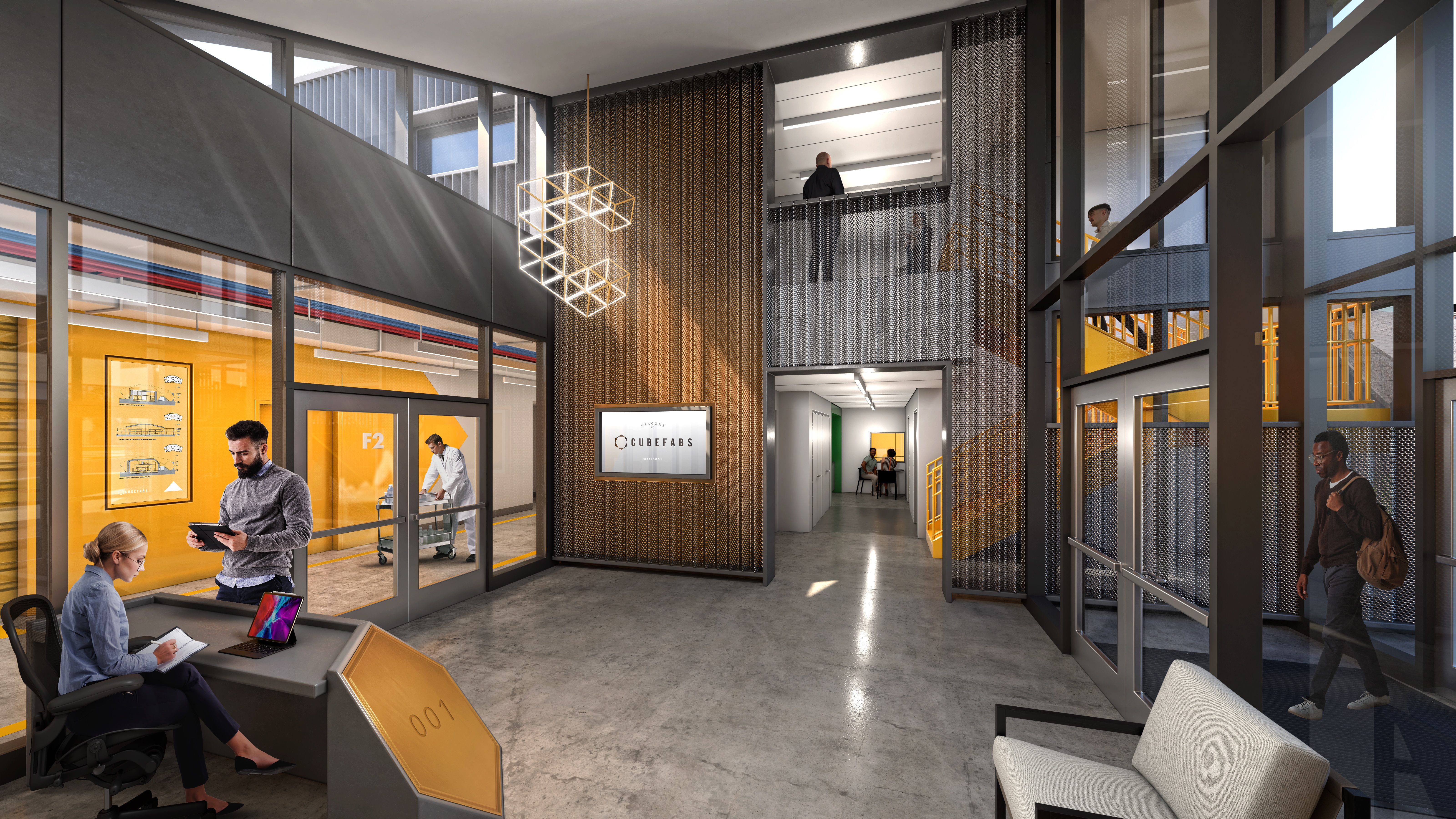 Nanotronics Cubefabs by ROGERS PARTNERS Architects+Urban Designers ...