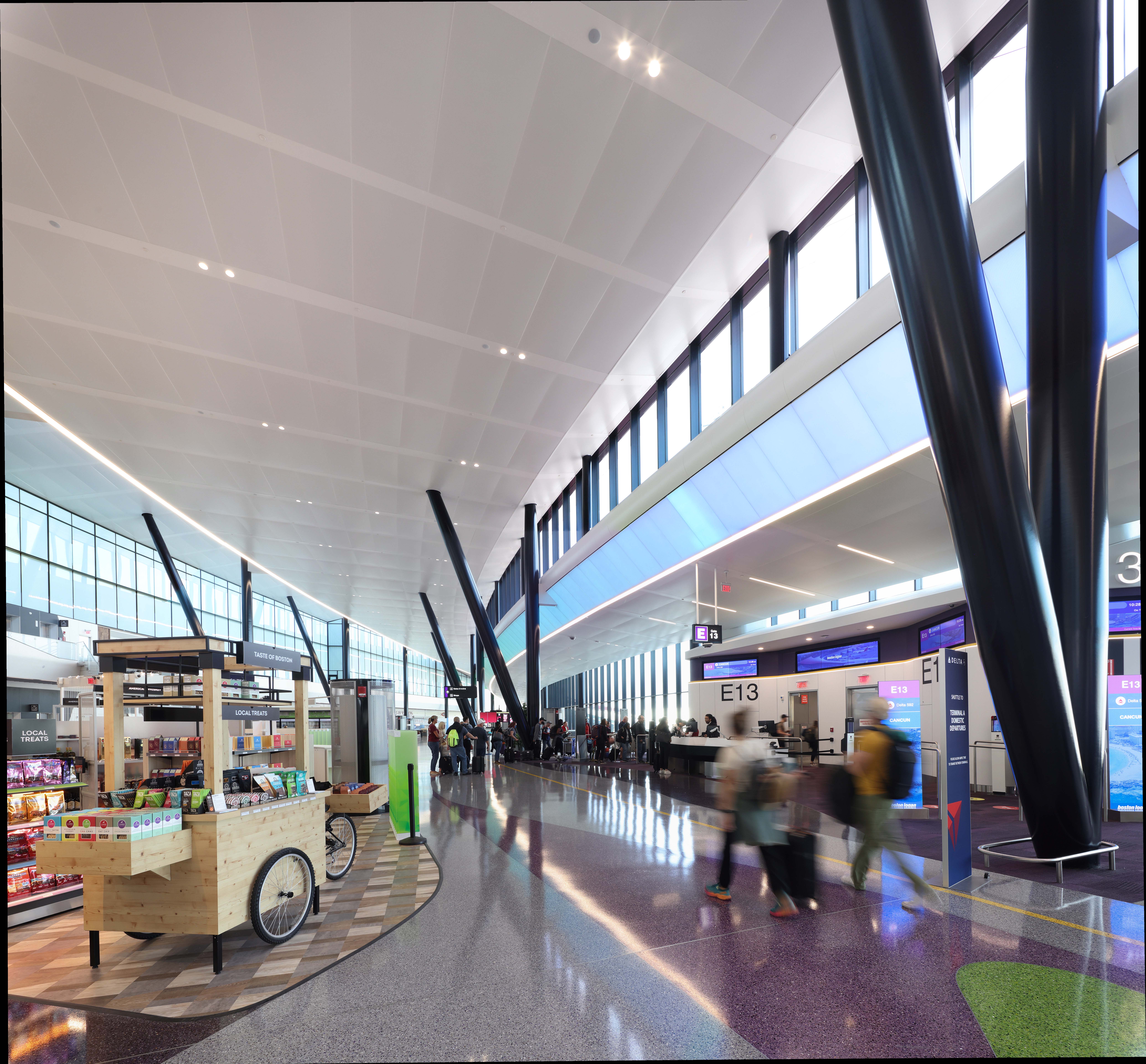 Boston Logan International Airport Terminal E by AECOM - Architizer
