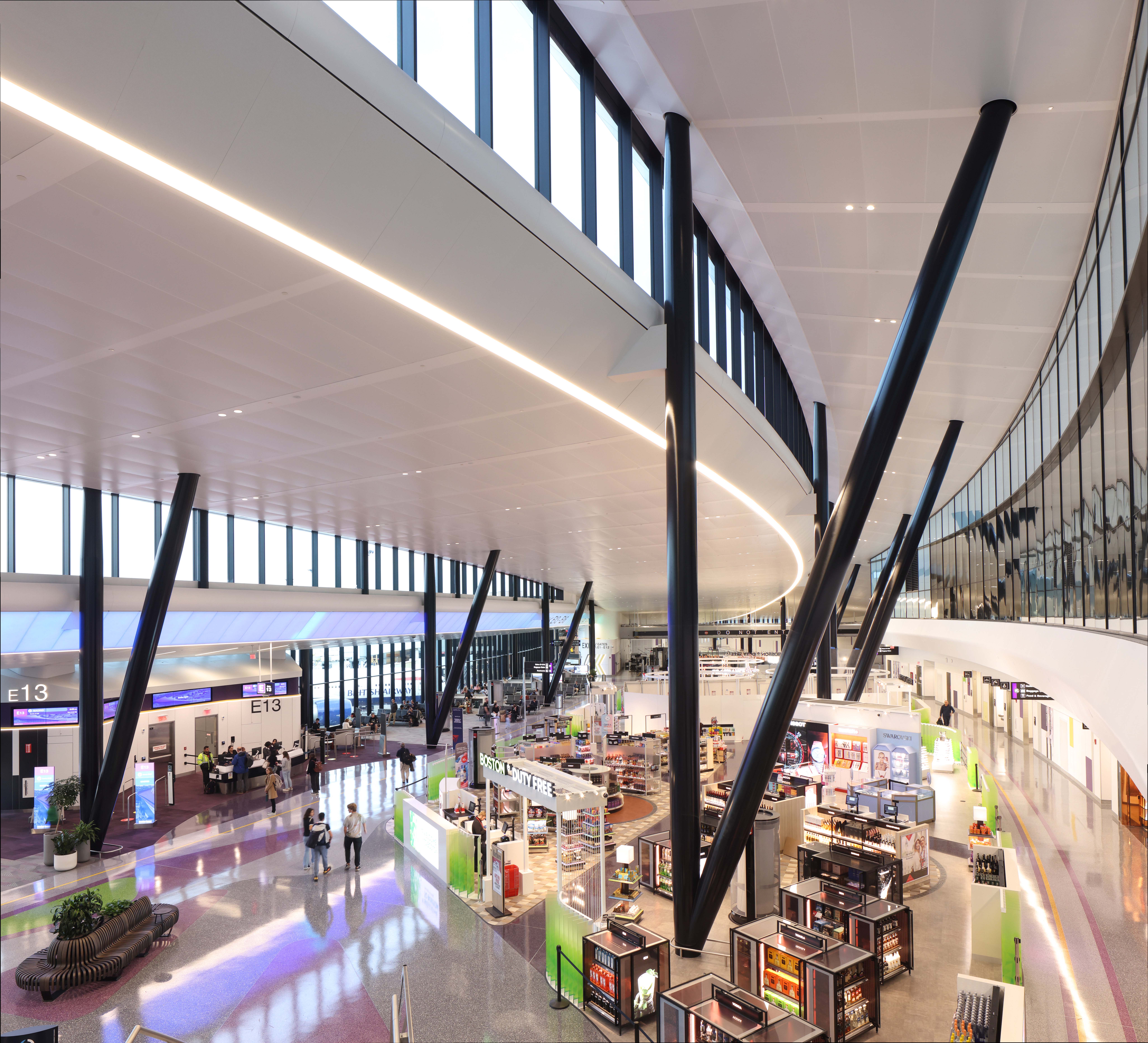 Boston Logan International Airport Terminal E by AECOM - Architizer