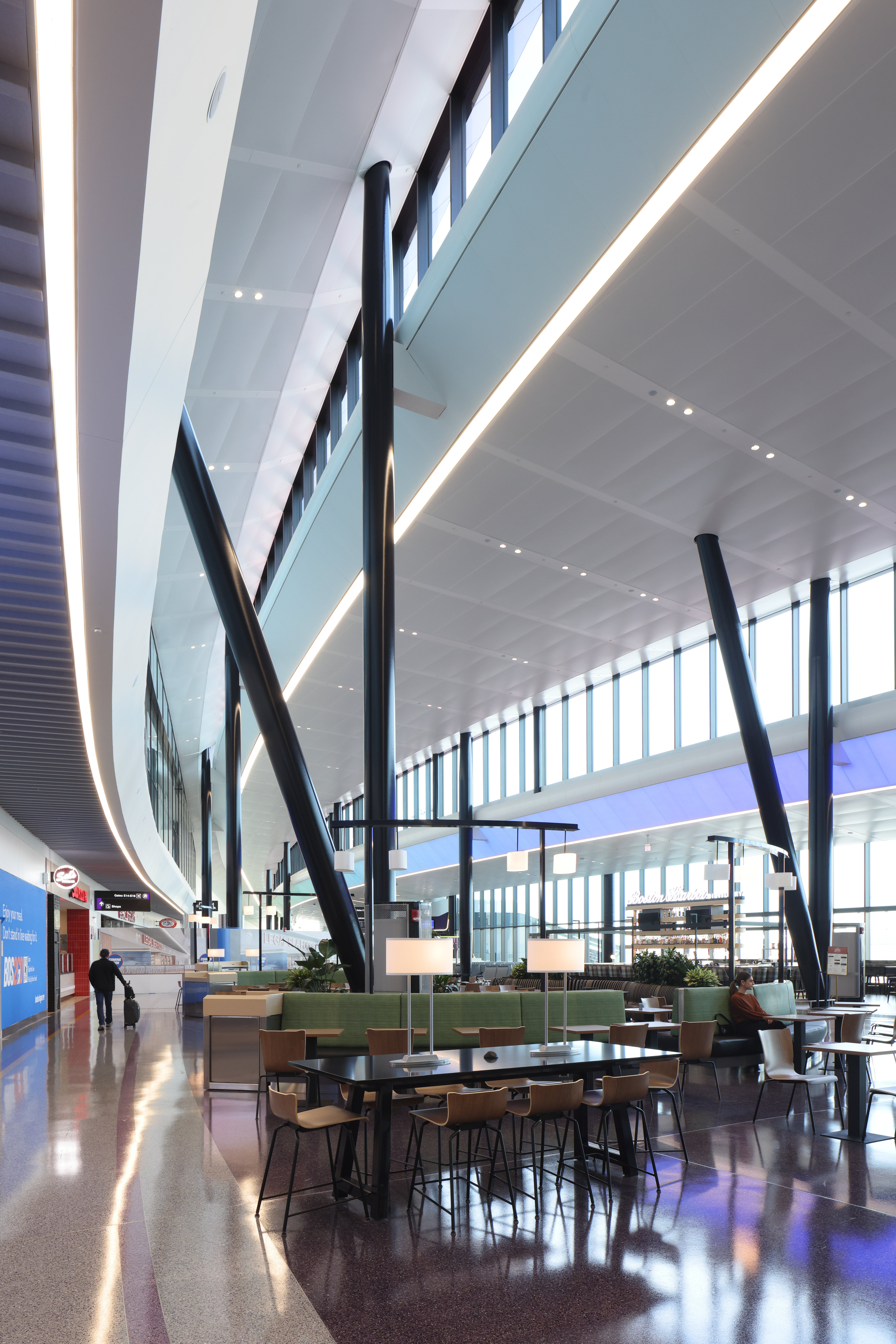 Boston Logan International Airport Terminal E by AECOM - Architizer