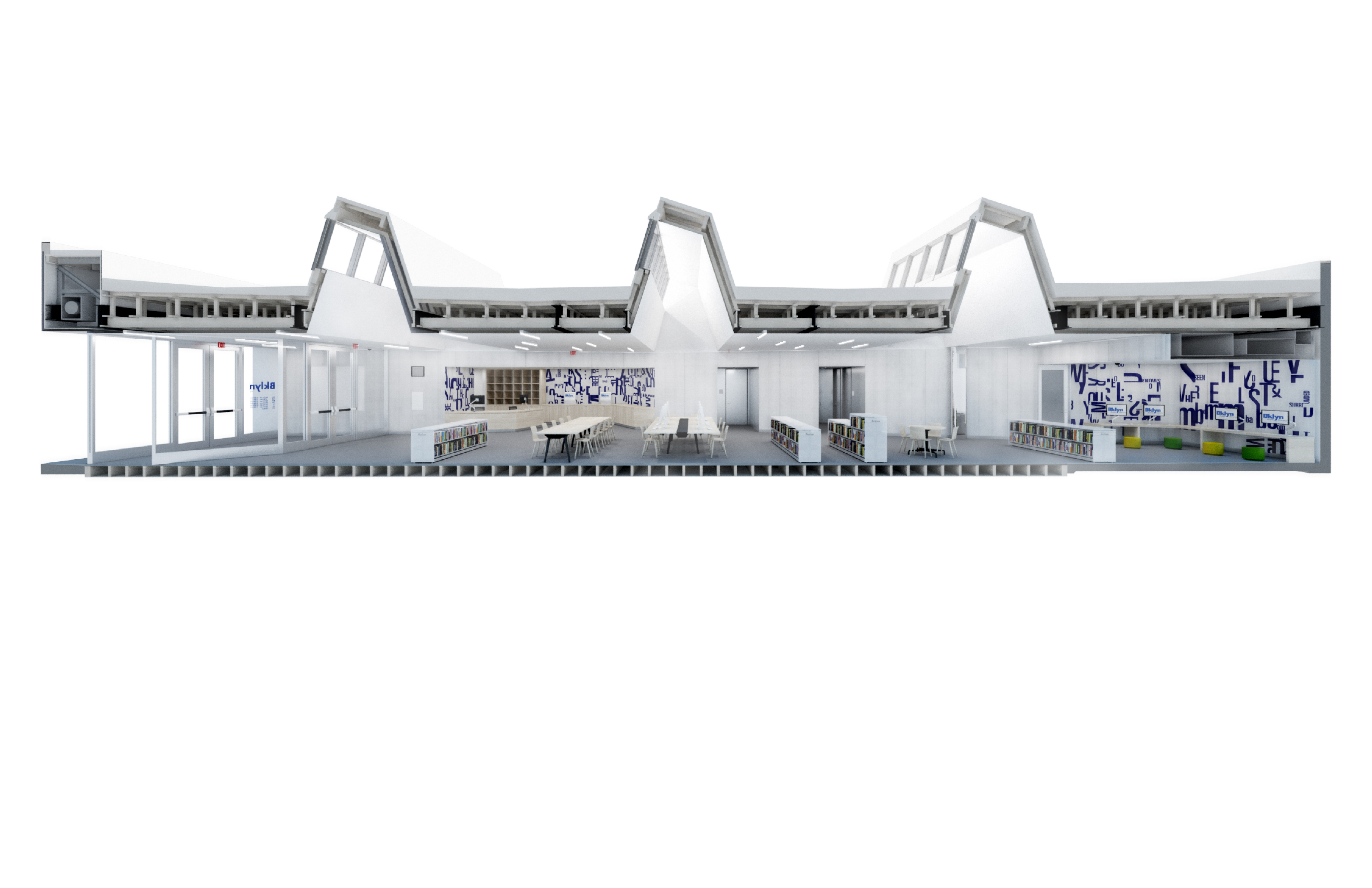 East Flatbush Library by LEVENBETTS - Architizer