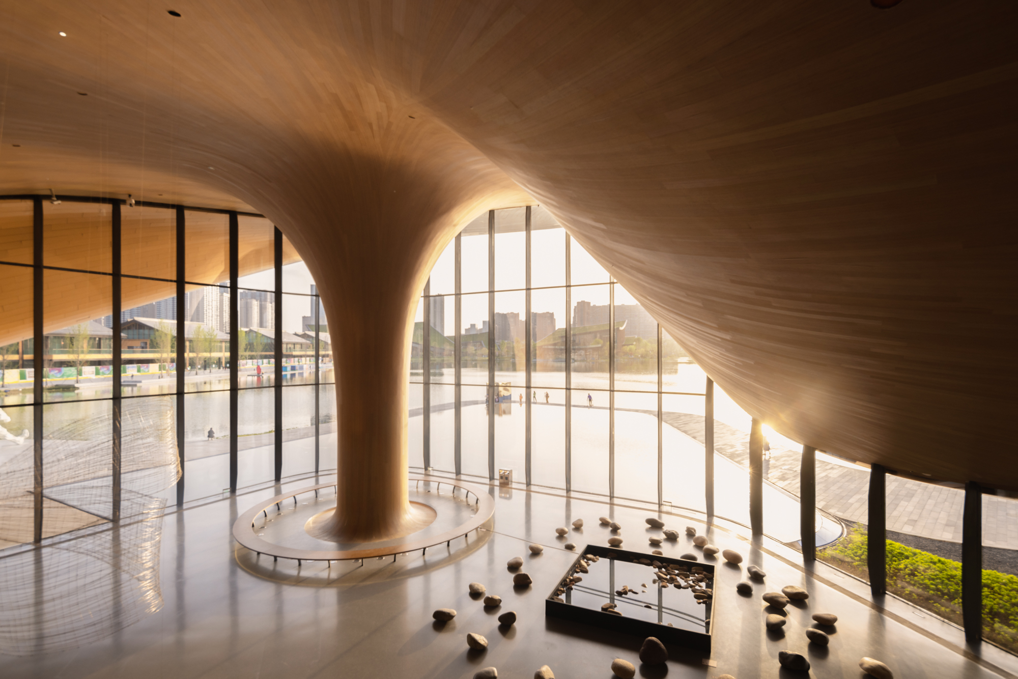 Chengdu Tianfu Art Gallery by CSWADI - Architizer