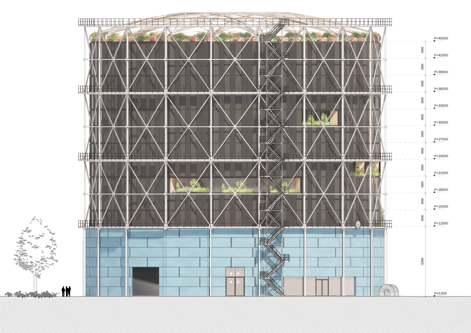 Gasometer by PBA Peter Bastian Architekten, Inside Outside, Mei ...