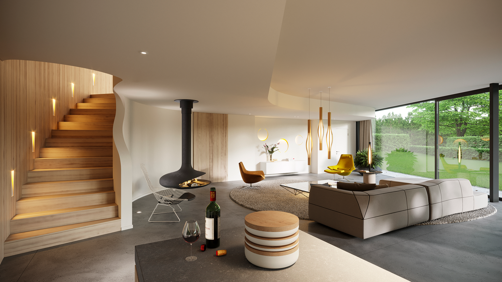 organic concrete house by CLAERHOUT - VAN BIERVLIET ARCHITECTS - Architizer