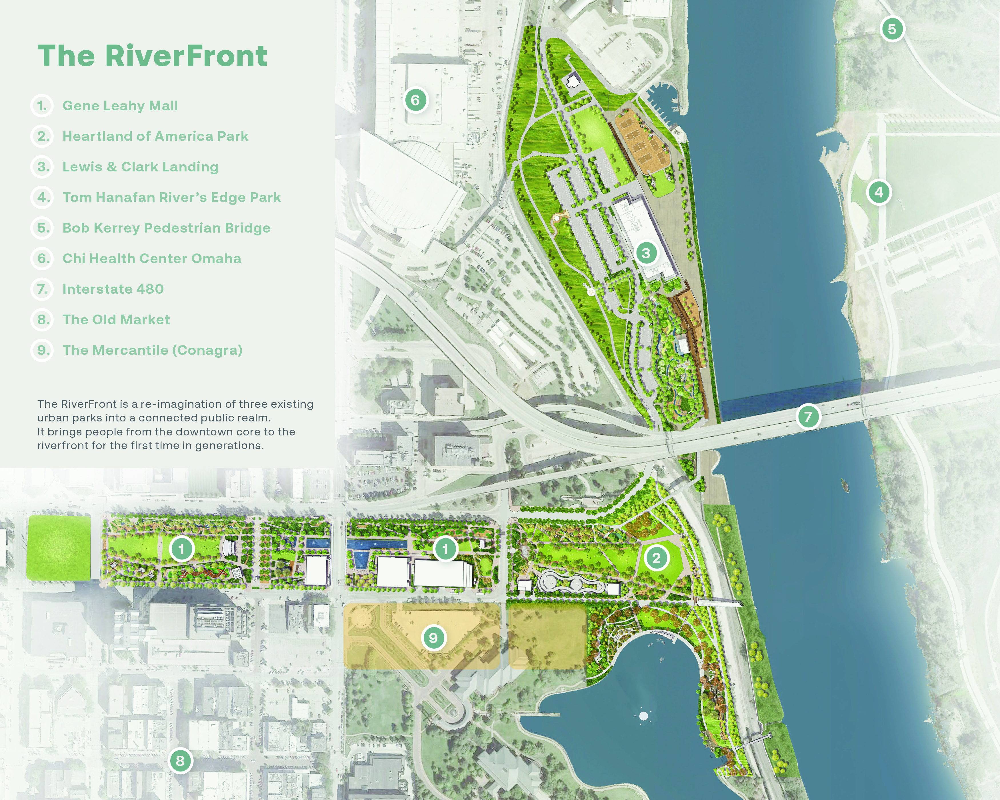 The RiverFront by OJB Landscape Architecture - Architizer