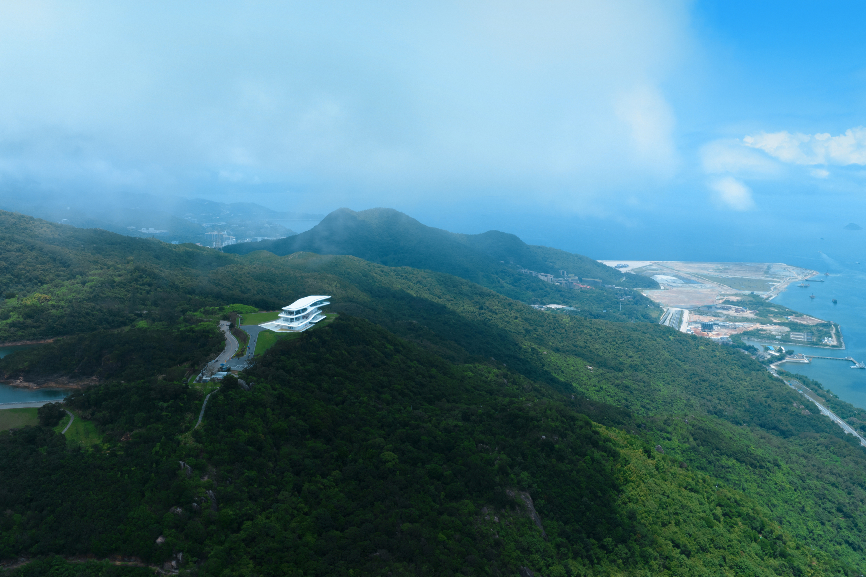 Yunhai Forest Service Station by line+ studio - Architizer