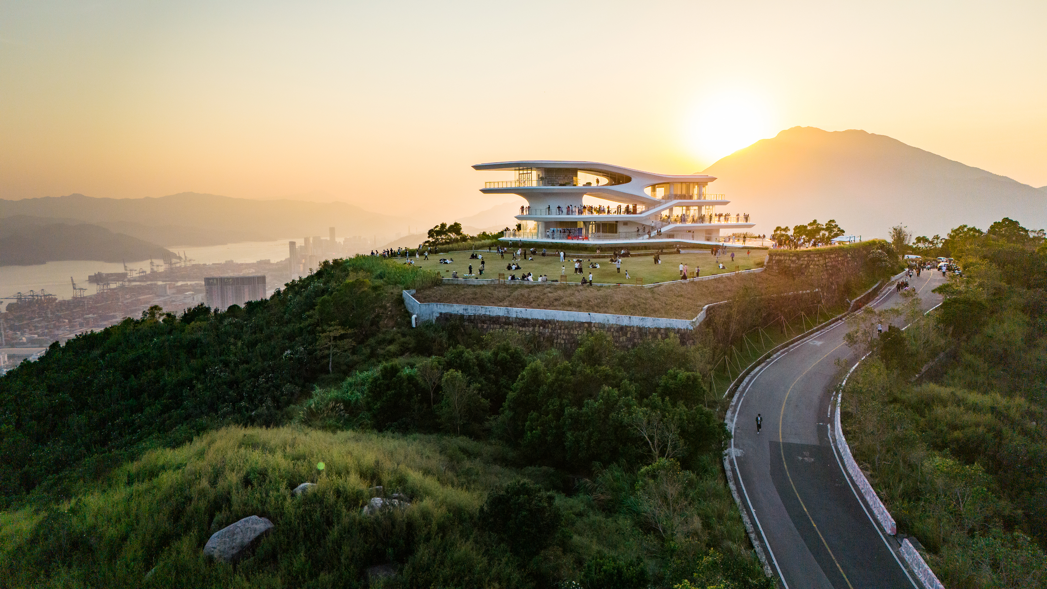 Yunhai Forest Service Station by line+ studio - Architizer