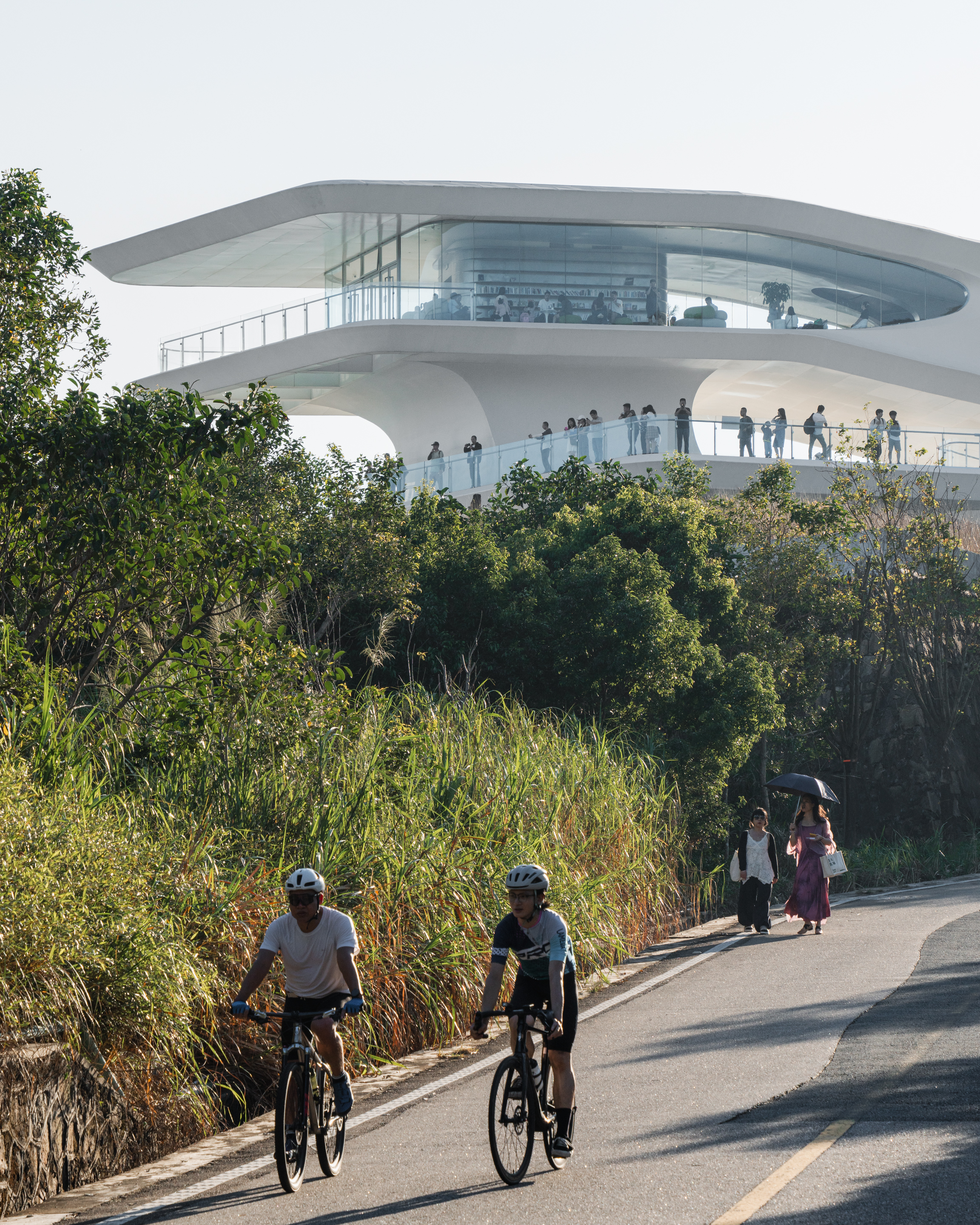 Yunhai Forest Service Station by line+ studio - Architizer