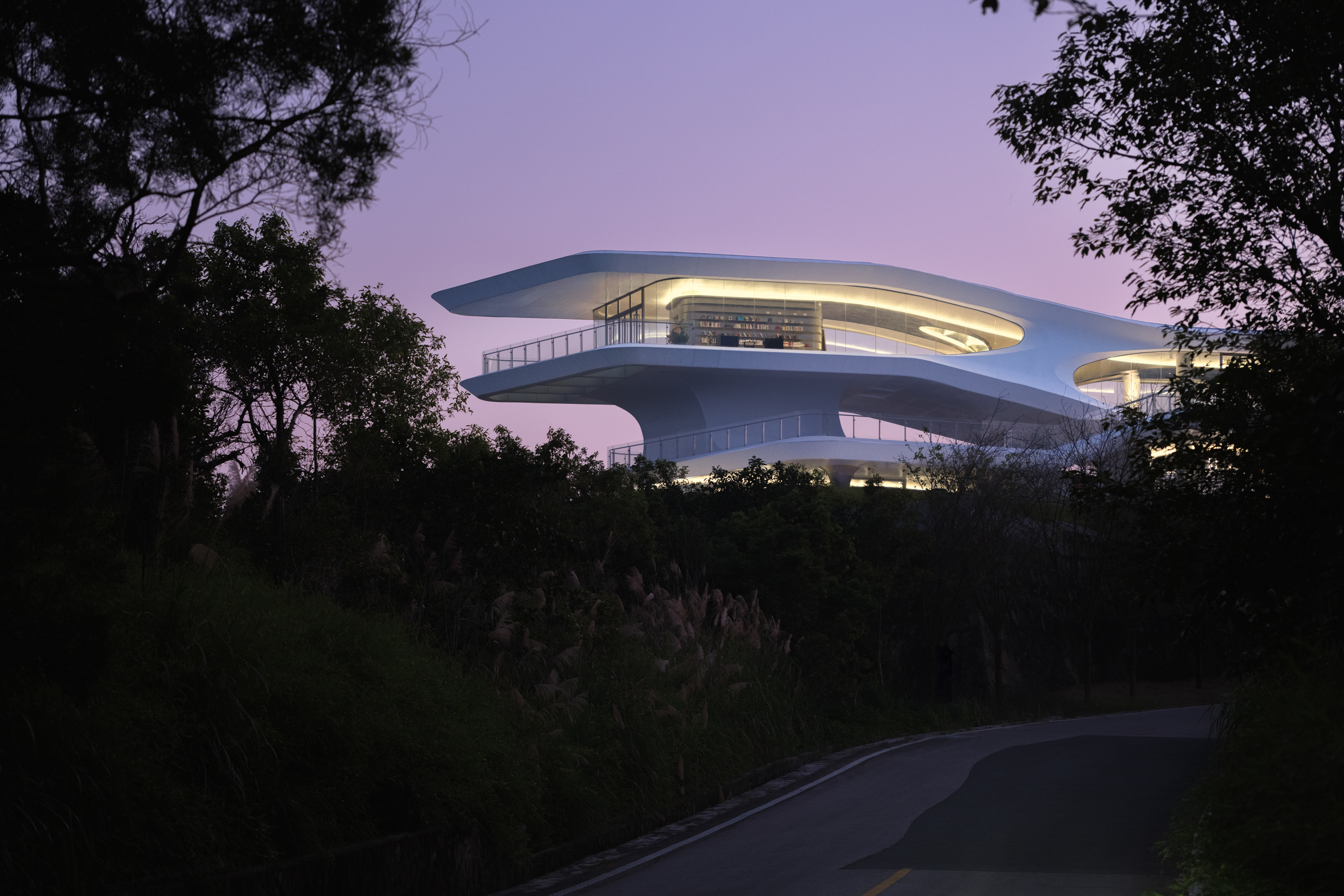 Yunhai Forest Service Station by line+ studio - Architizer