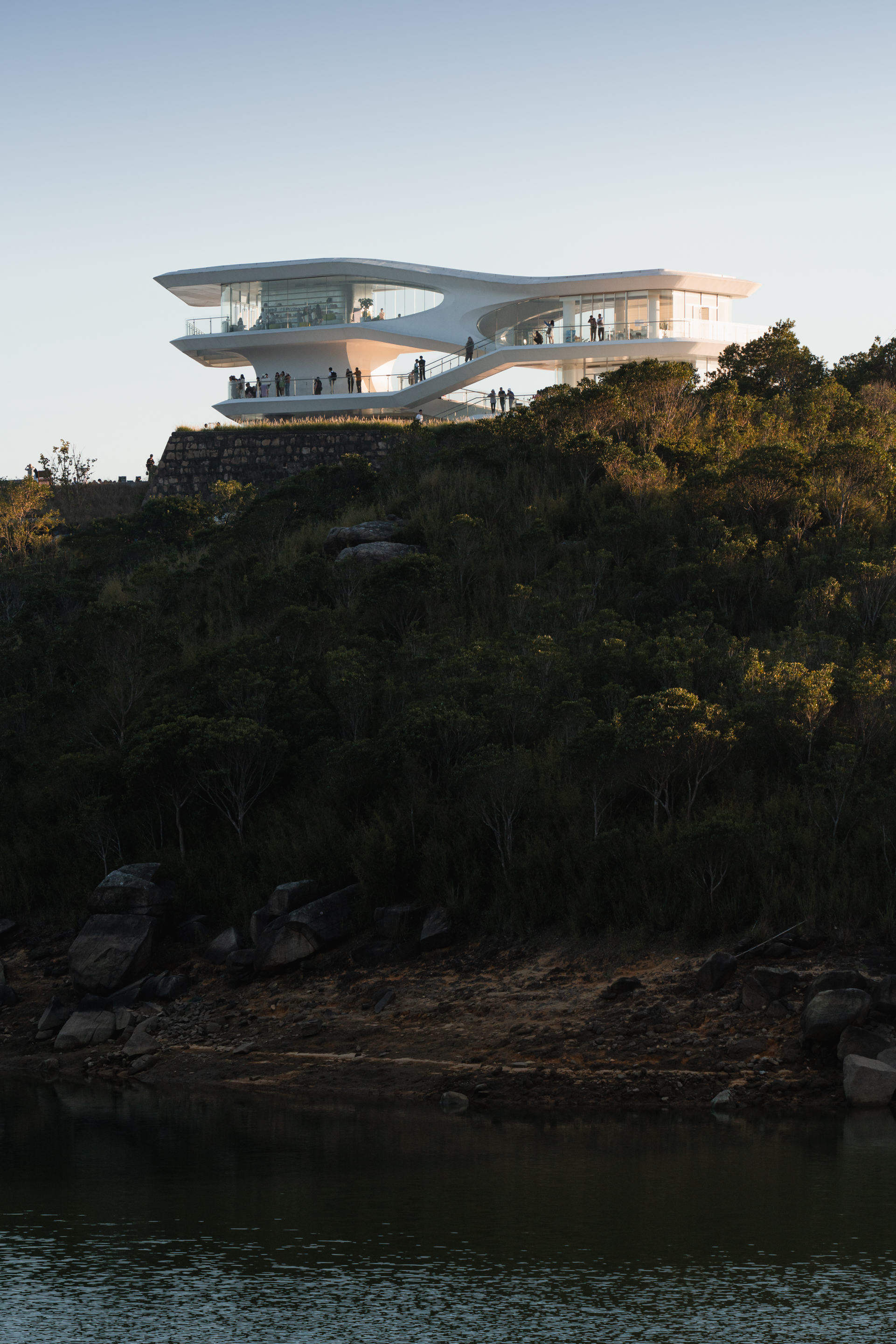 Yunhai Forest Service Station by line+ studio - Architizer