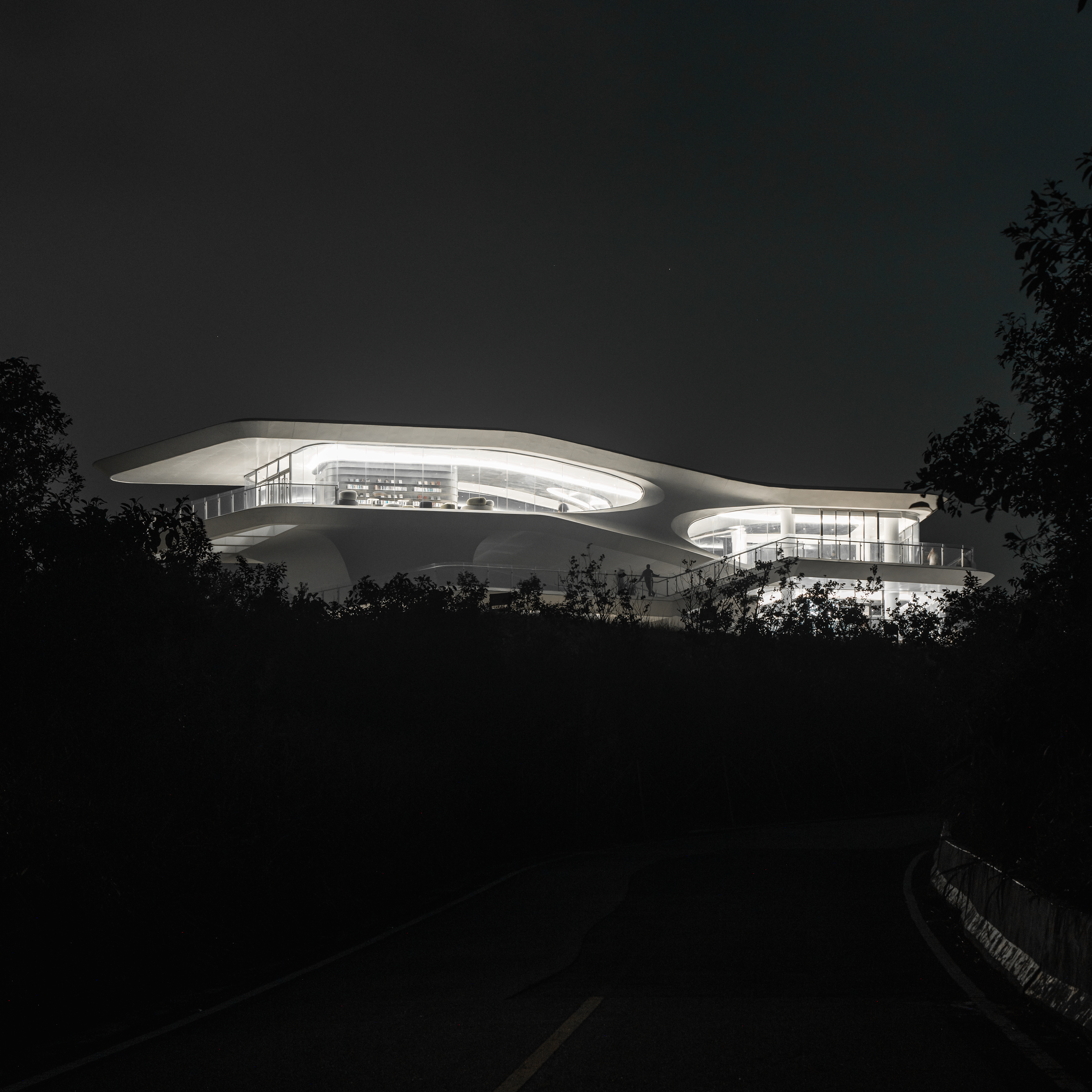 Yunhai Forest Service Station by line+ studio - Architizer