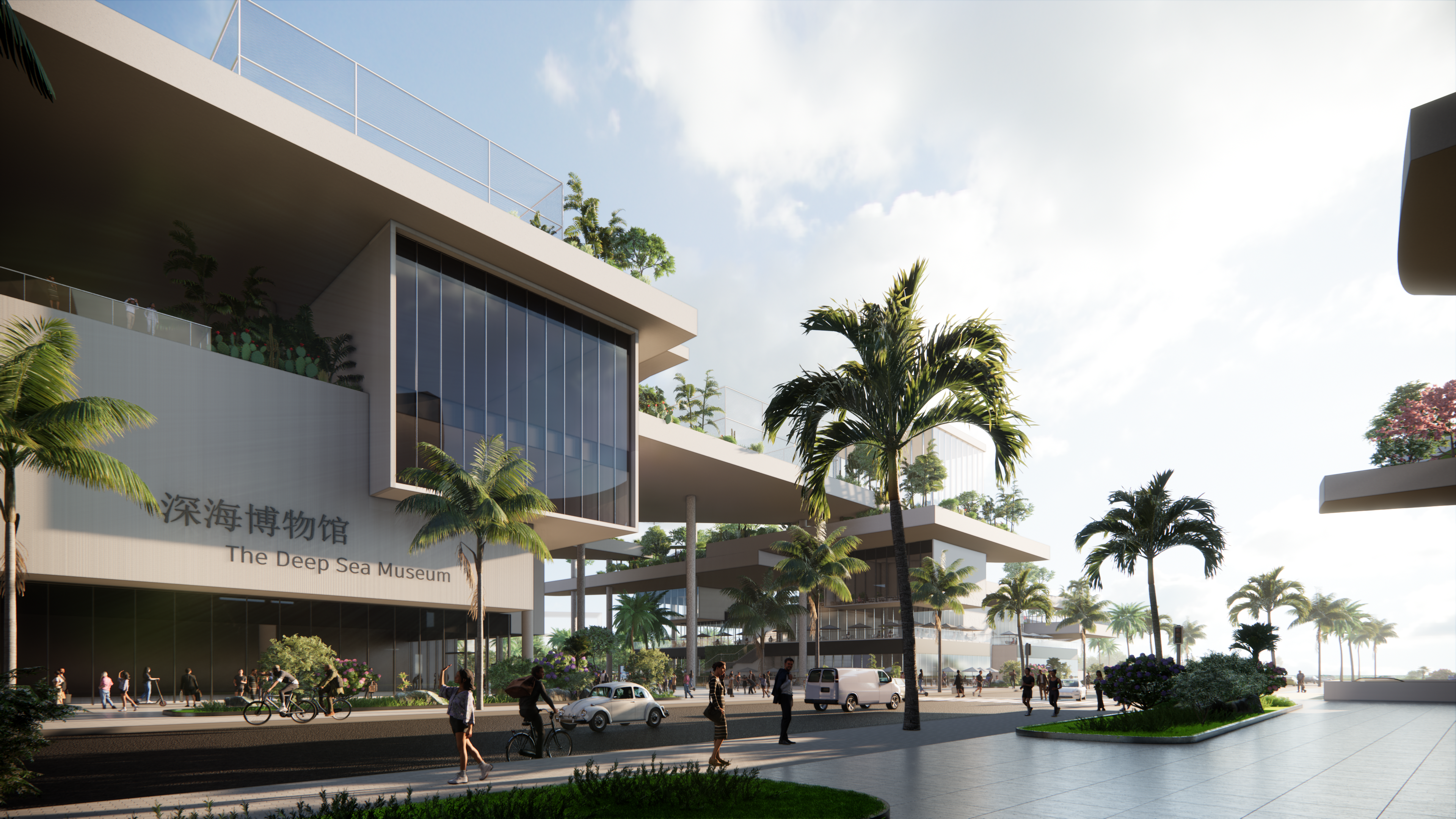 Deep Sea Museum And Sports Center in Sanya by aoe - Architizer